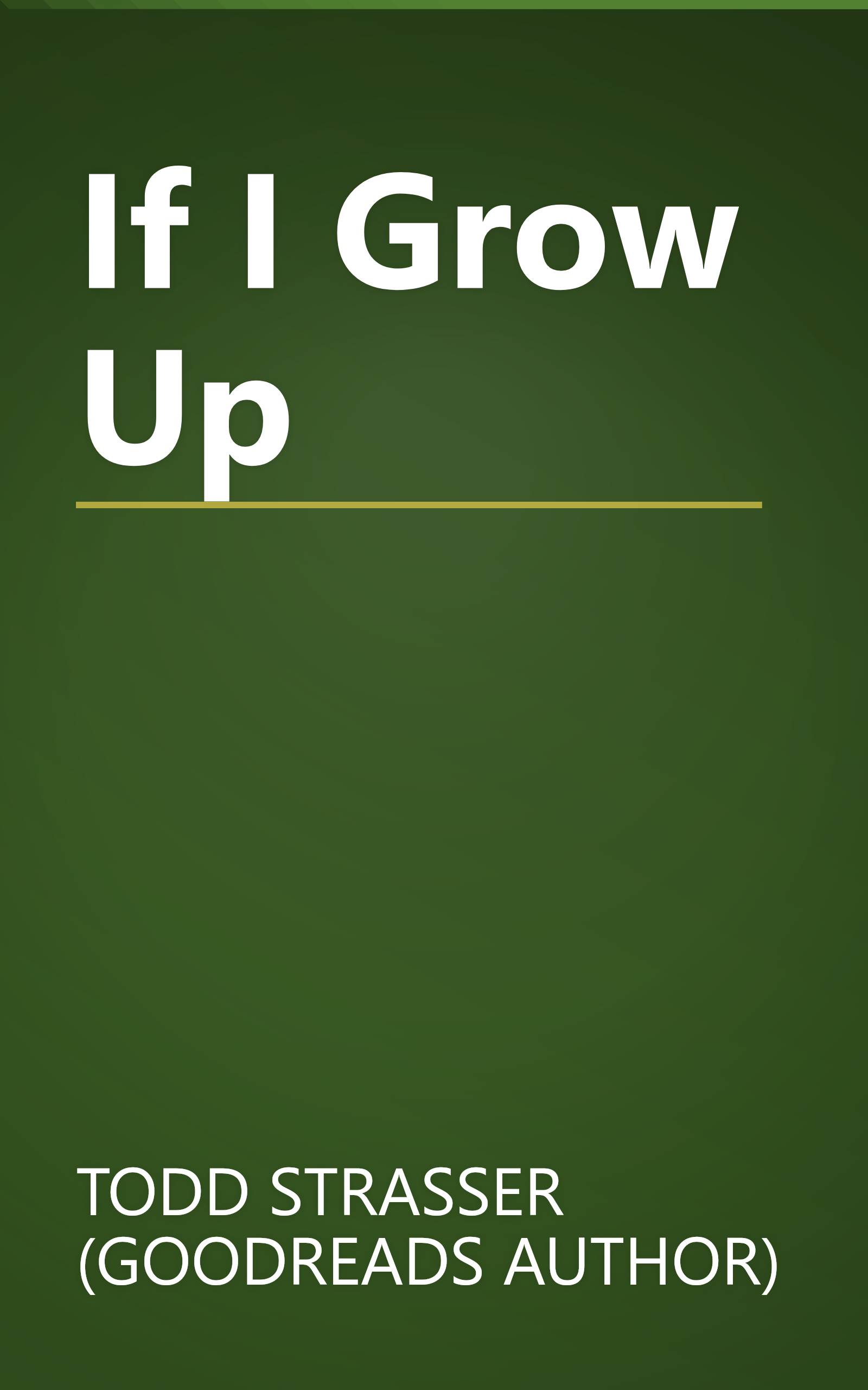 If I Grow Up book cover