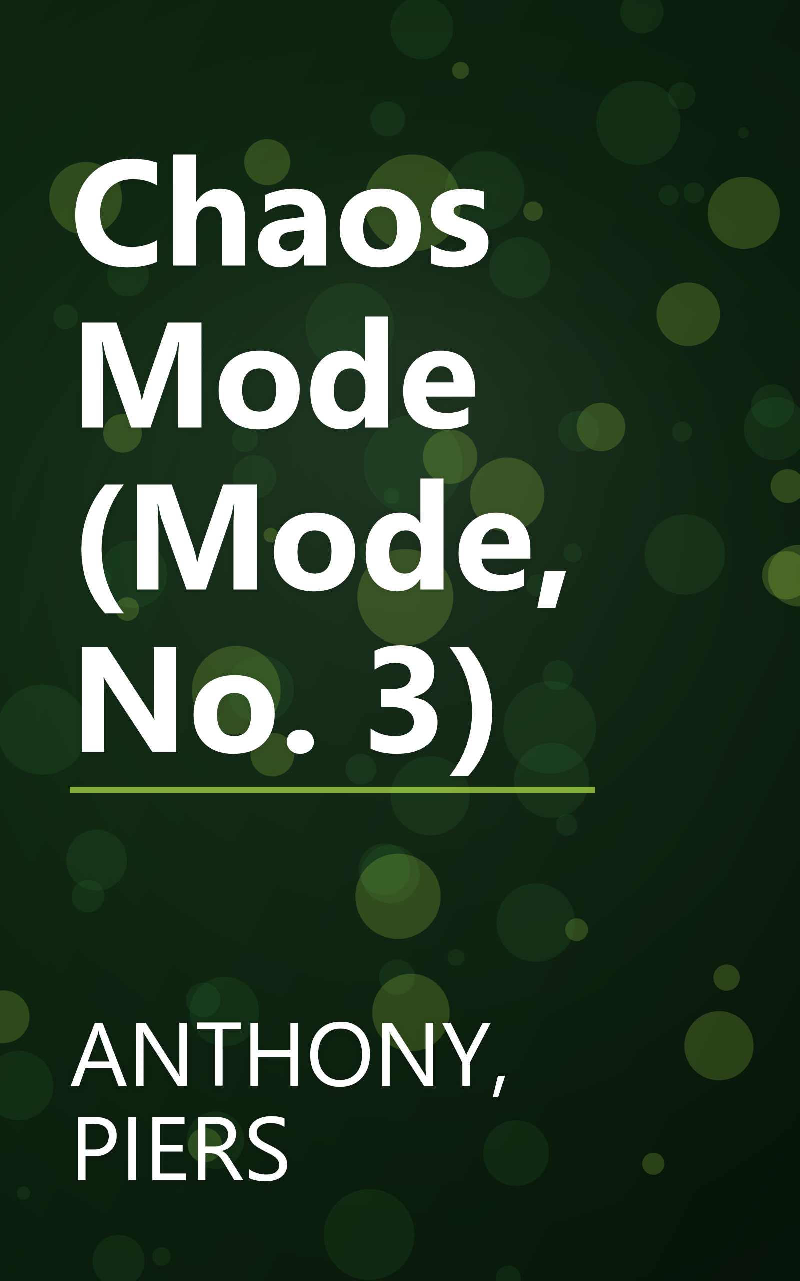 Chaos Mode (Mode, No. 3) book cover
