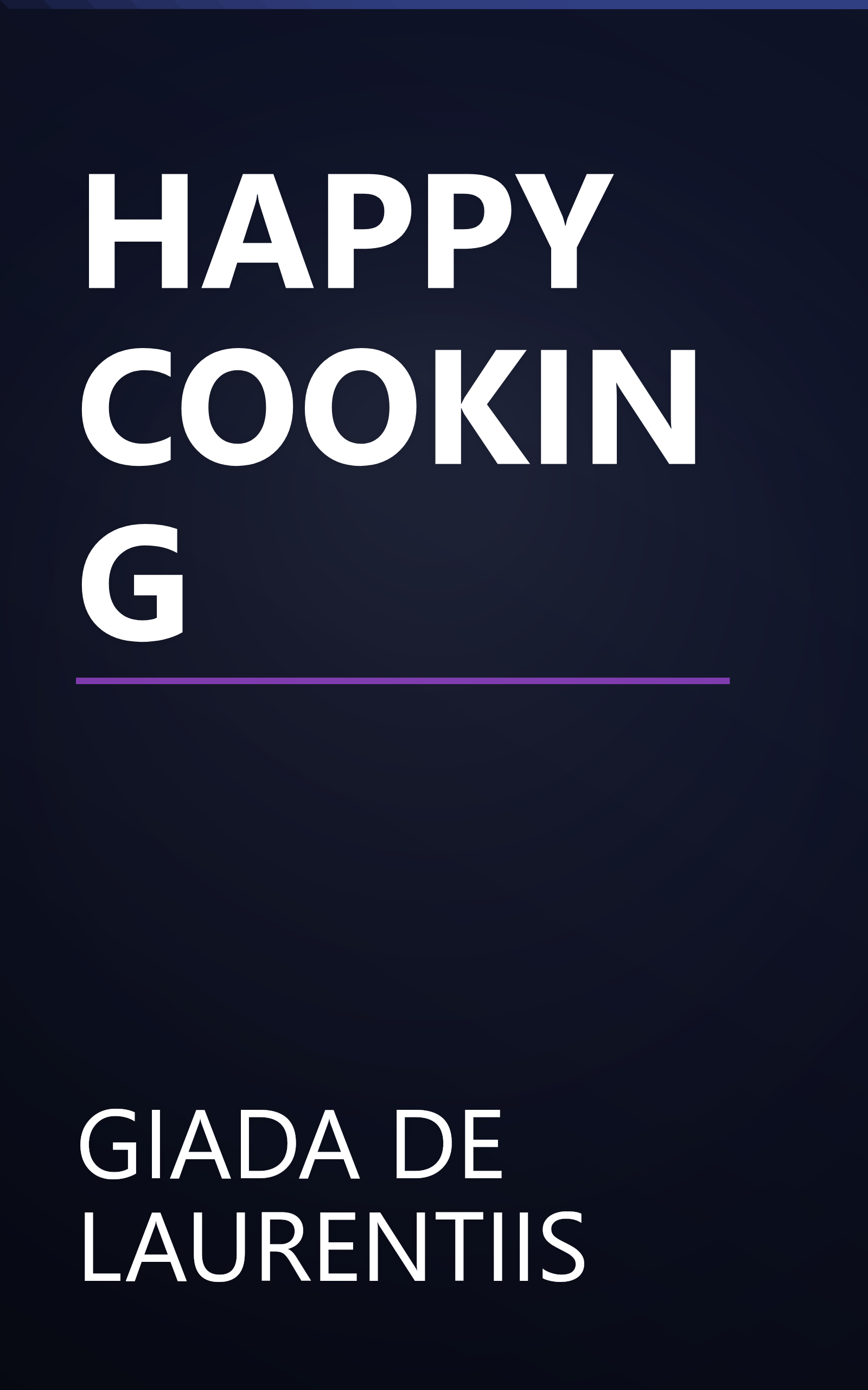 HAPPY COOKING book cover