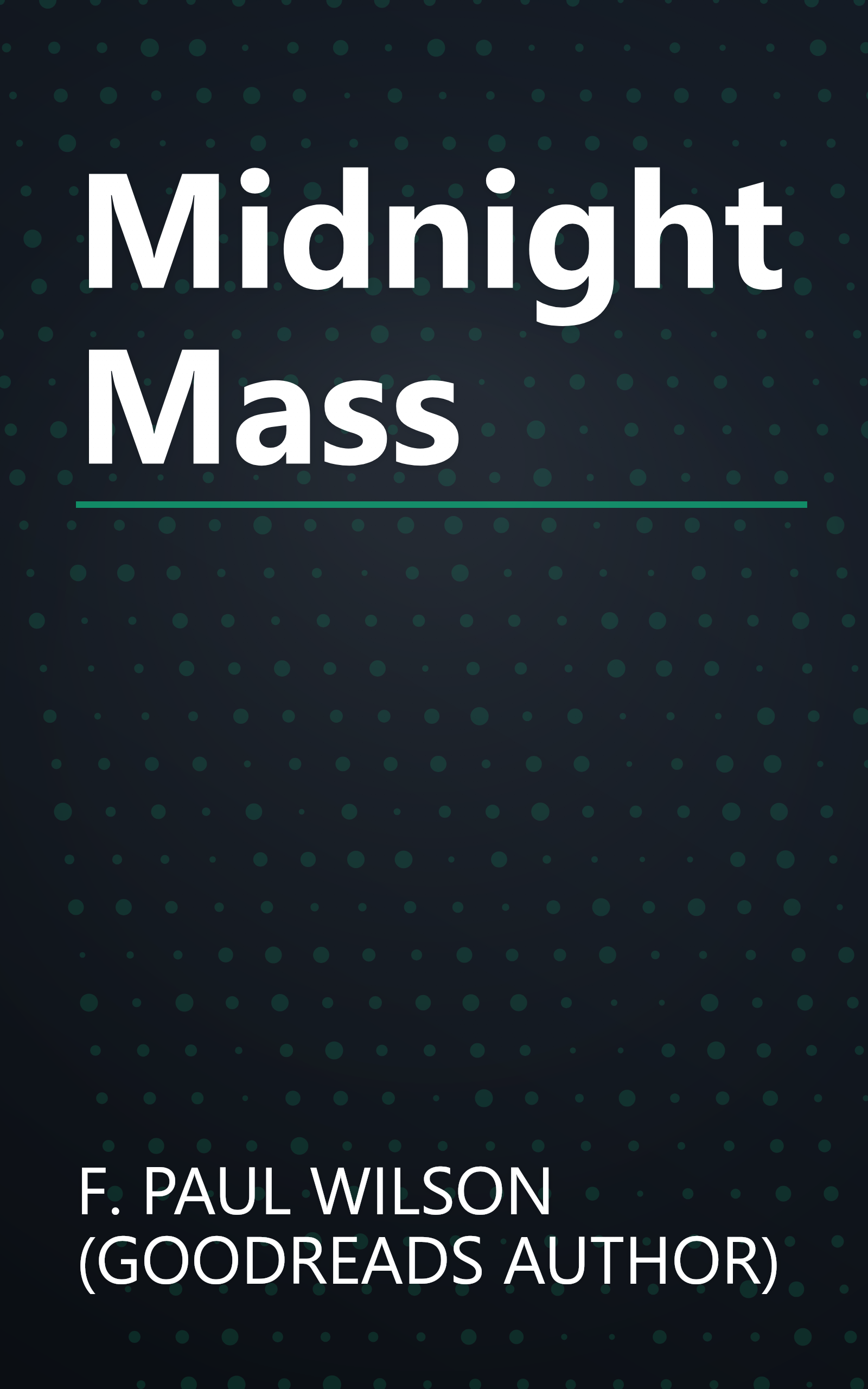 Midnight Mass book cover