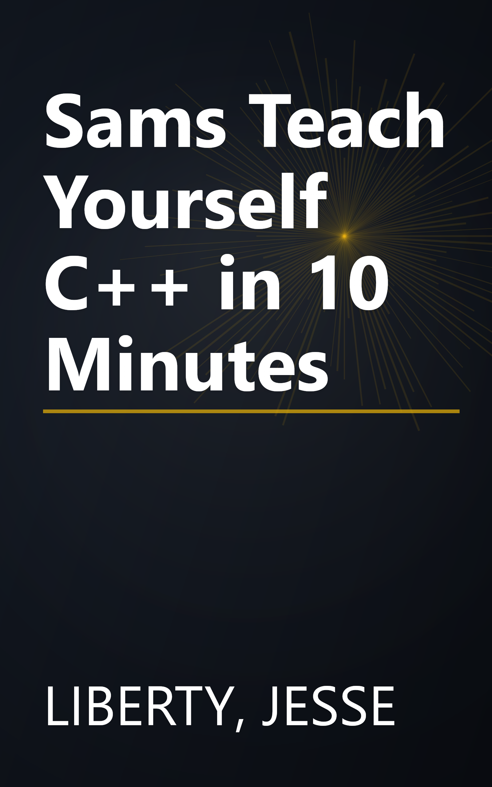Sams Teach Yourself C++ in 10 Minutes book cover