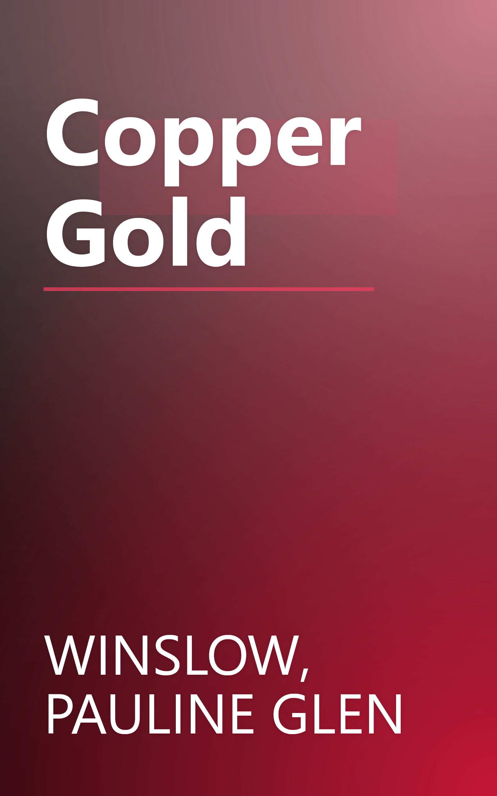 Copper Gold book cover