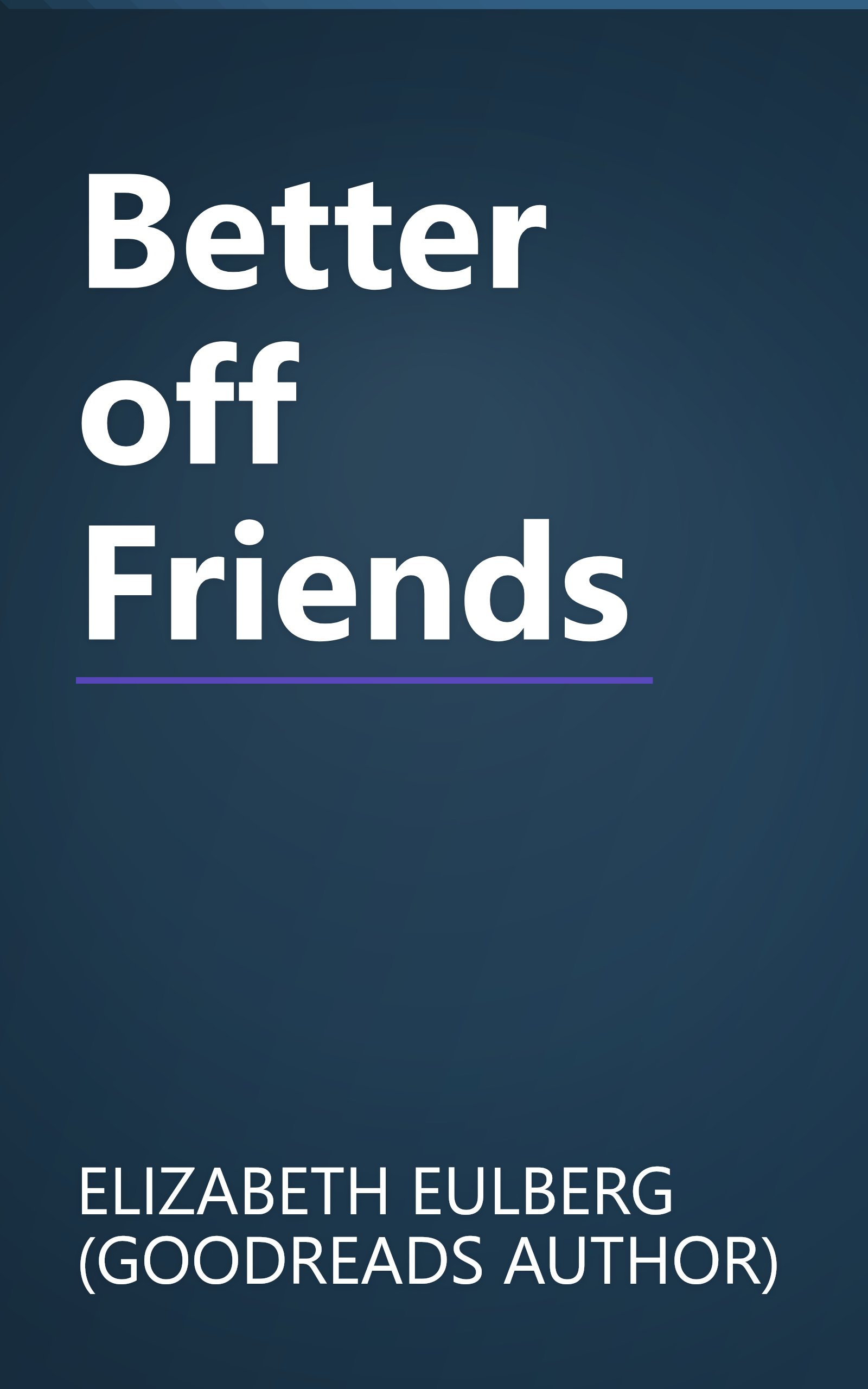 Better off Friends book cover
