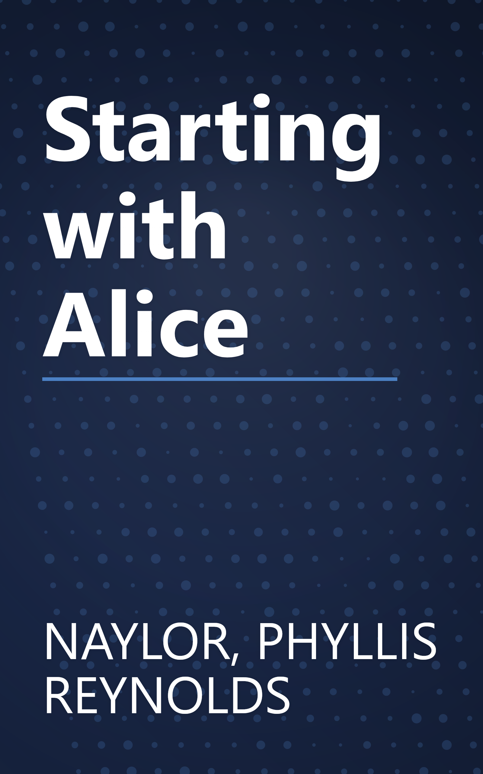 Starting with Alice book cover