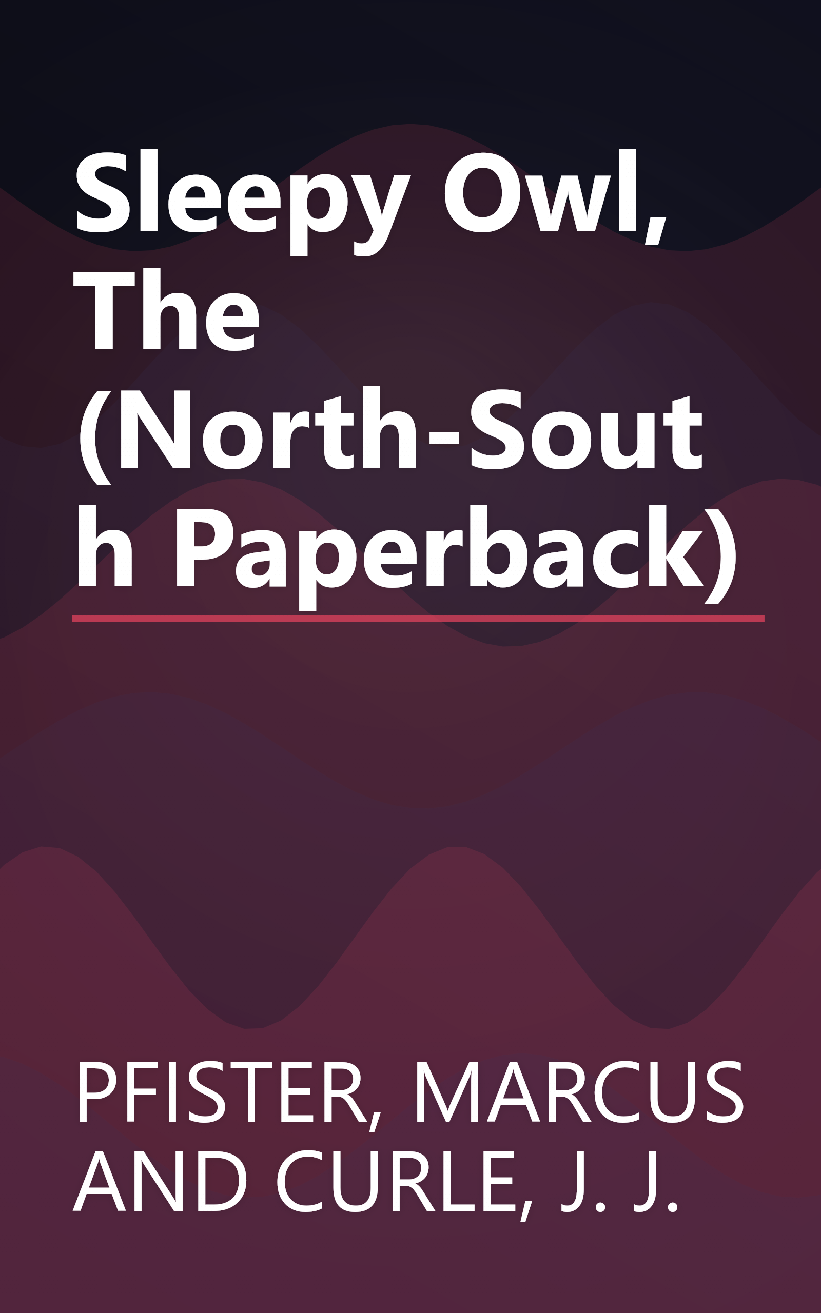Sleepy Owl, The (North-South Paperback) book cover
