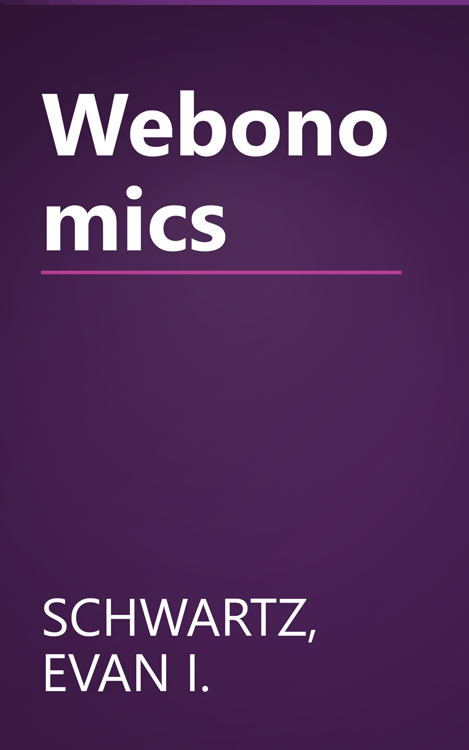 Webonomics book cover