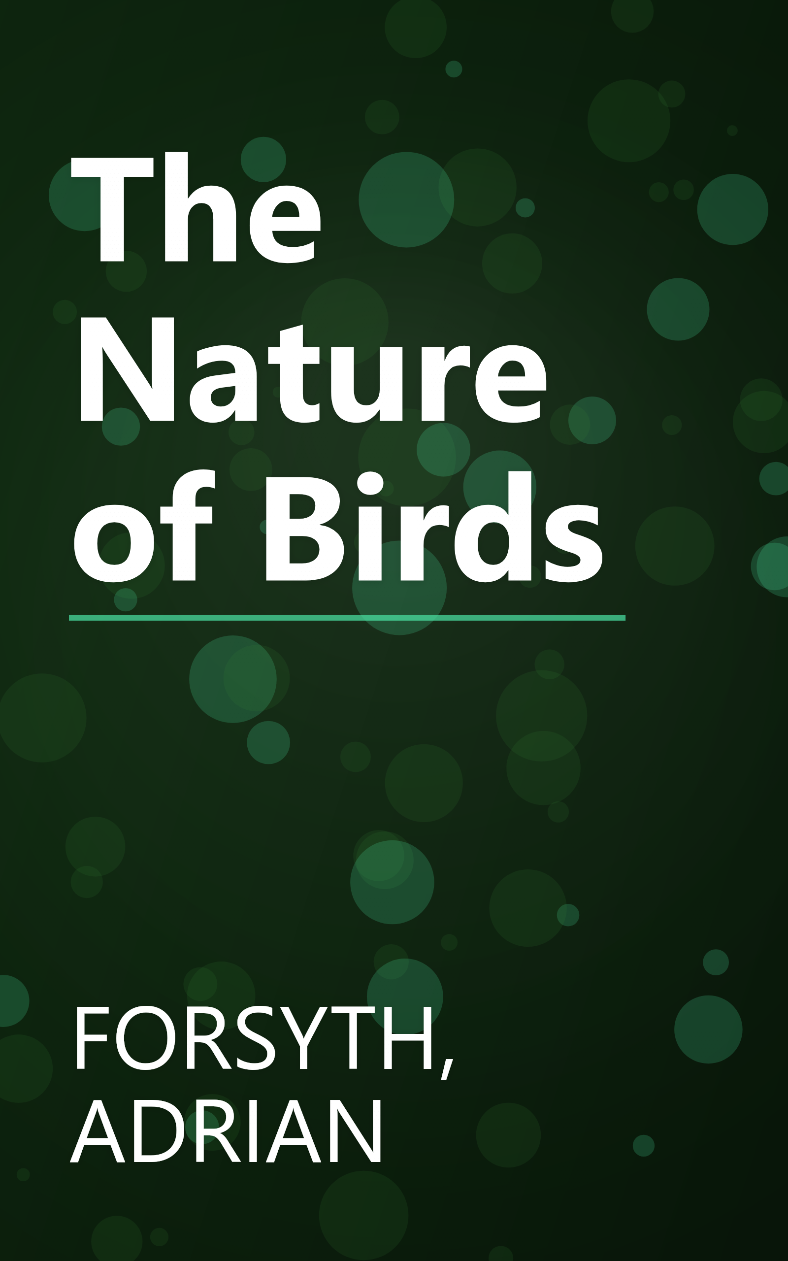 The Nature of Birds book cover