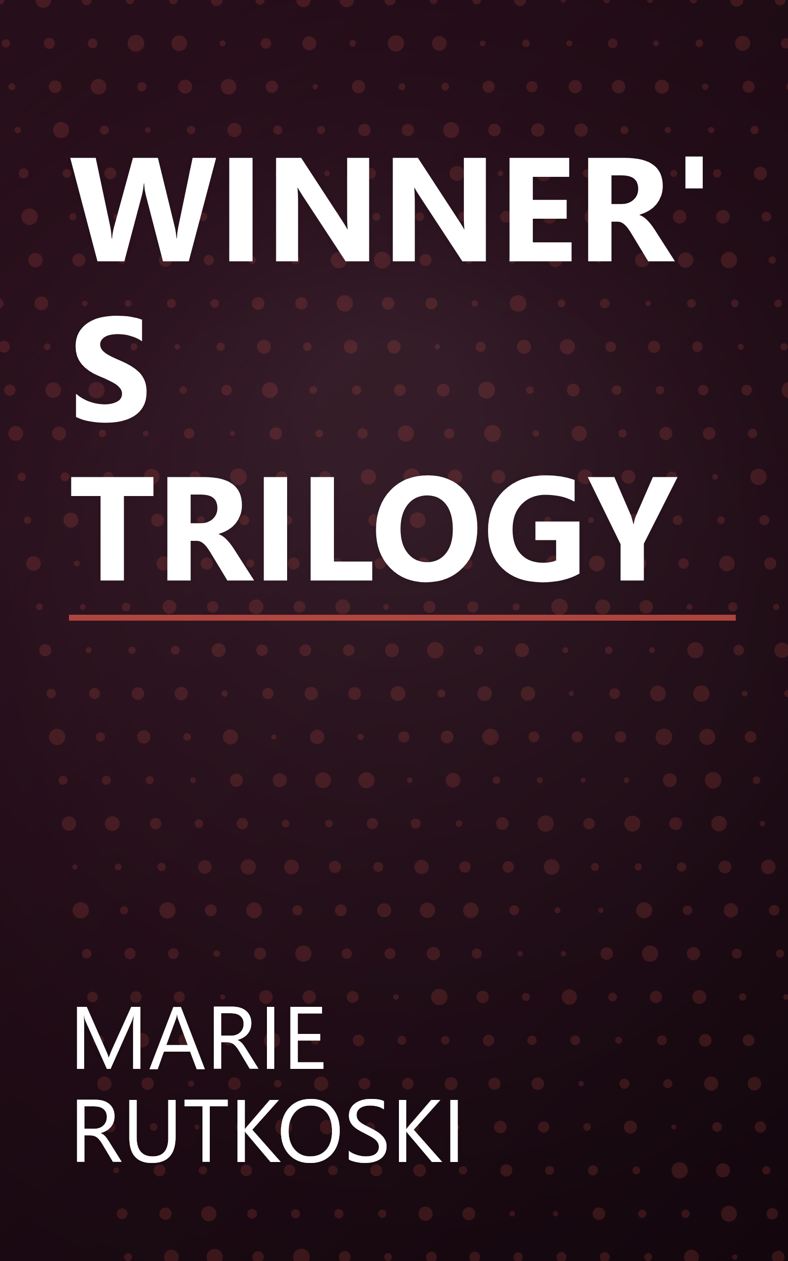 WINNER'S TRILOGY book cover