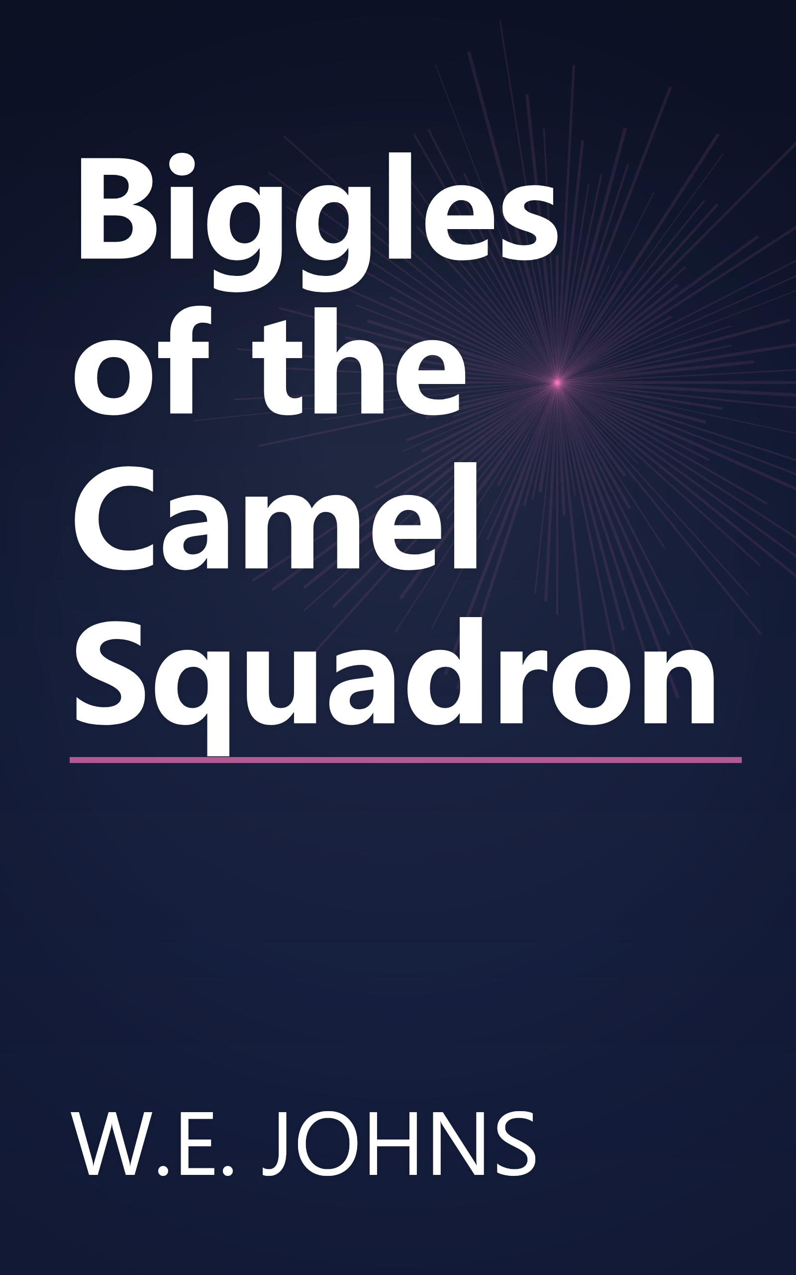 Biggles of the Camel Squadron book cover