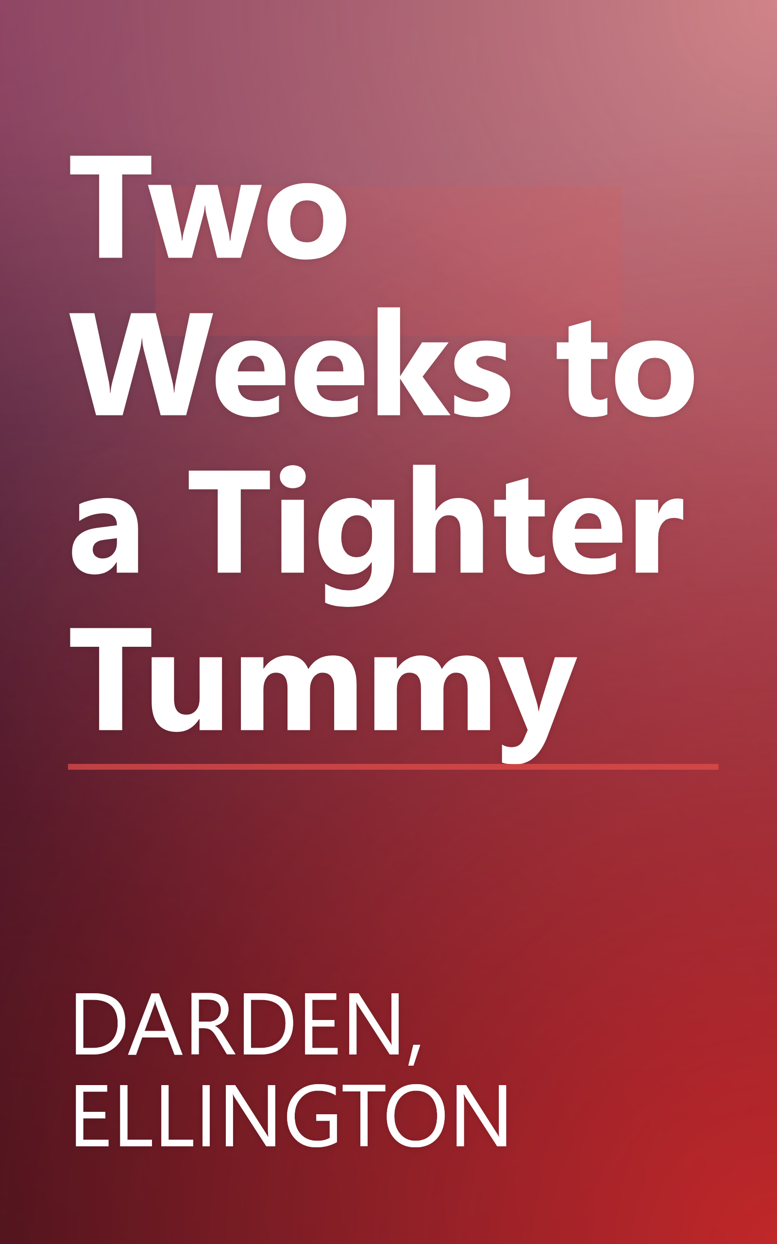 Two Weeks to a Tighter Tummy book cover
