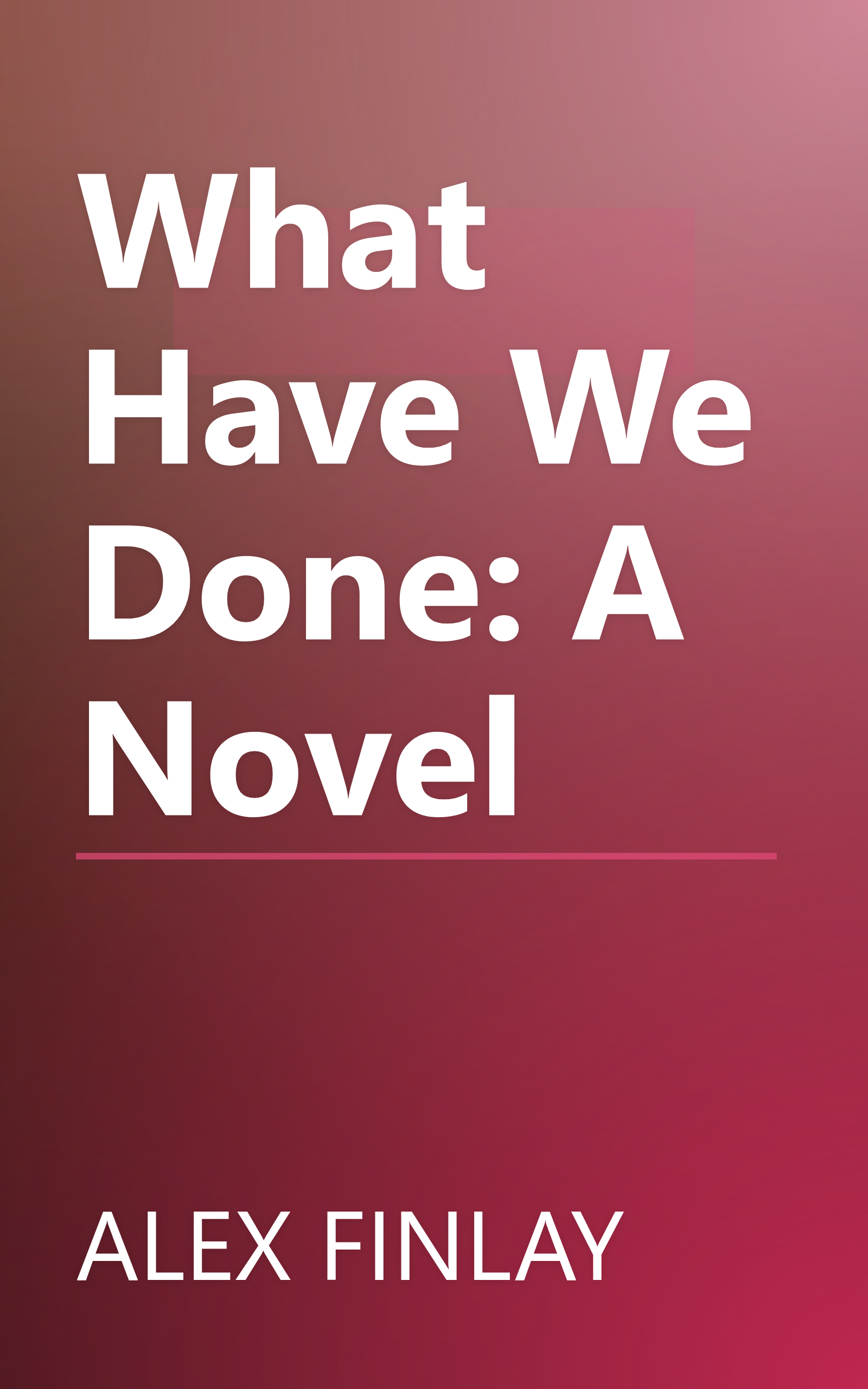 What Have We Done: A Novel book cover