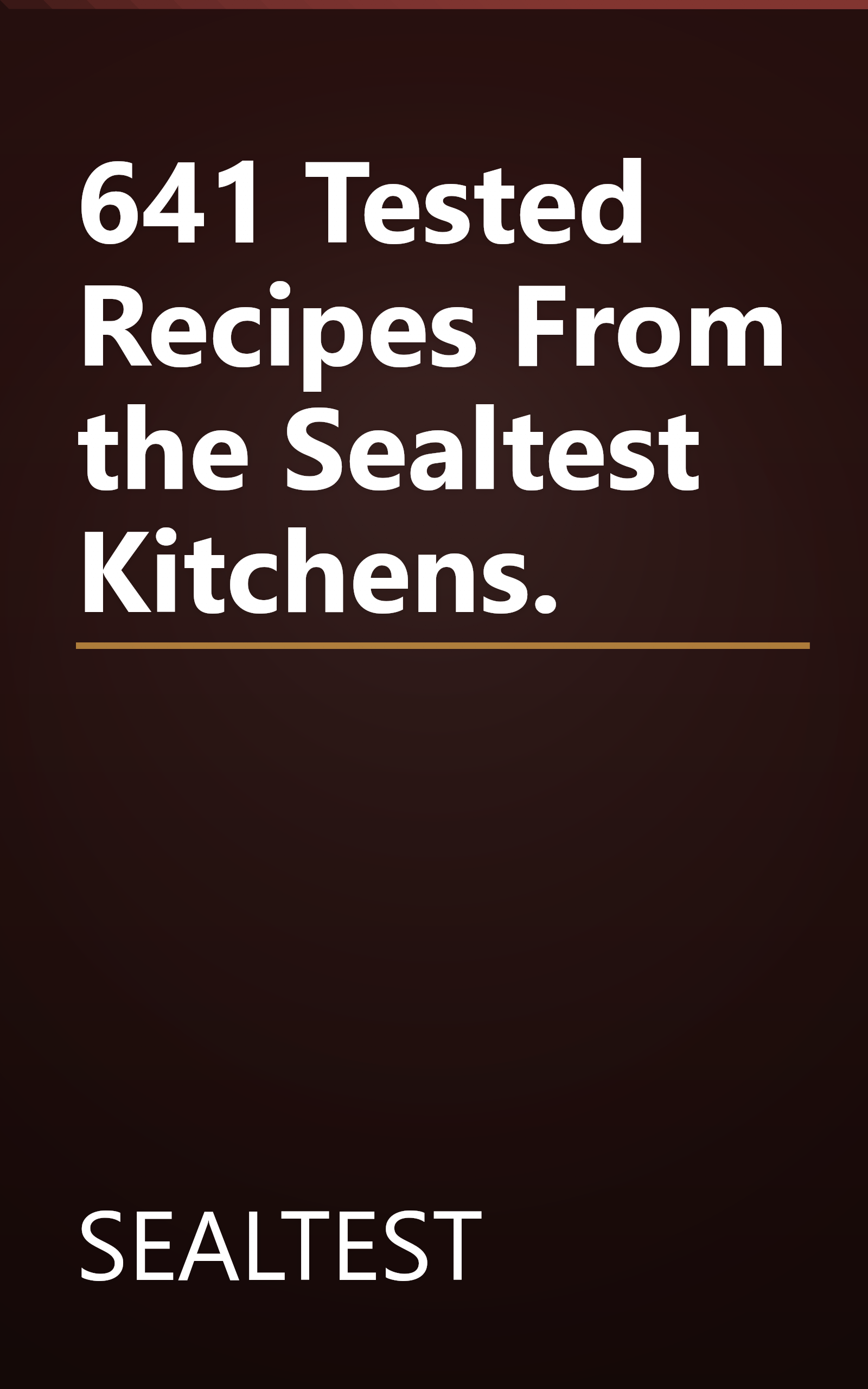 641 Tested Recipes From the Sealtest Kitchens. book cover