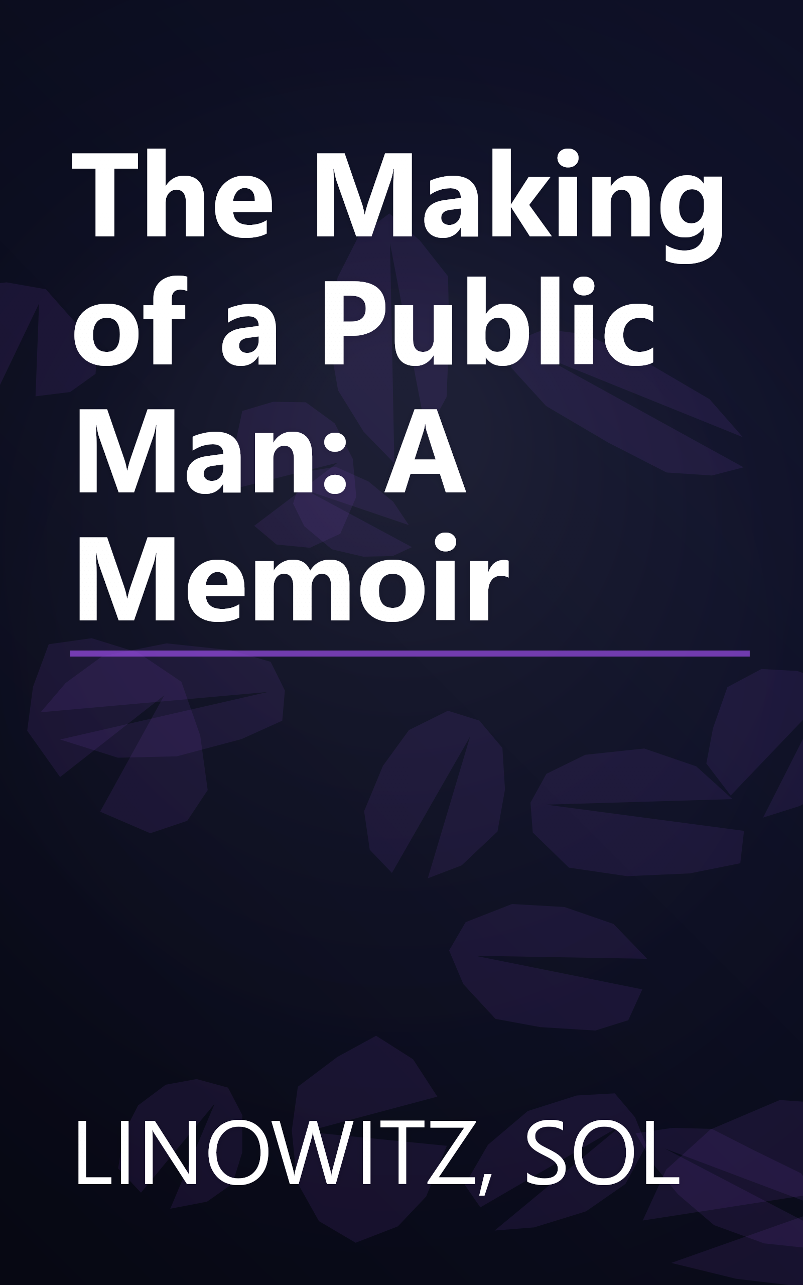 The Making of a Public Man: A Memoir book cover