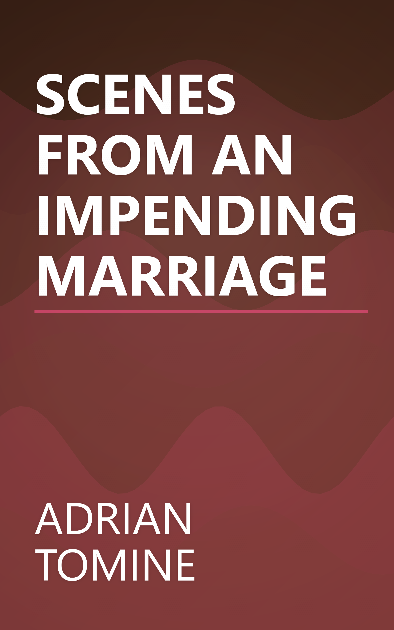 SCENES FROM AN IMPENDING MARRIAGE book cover