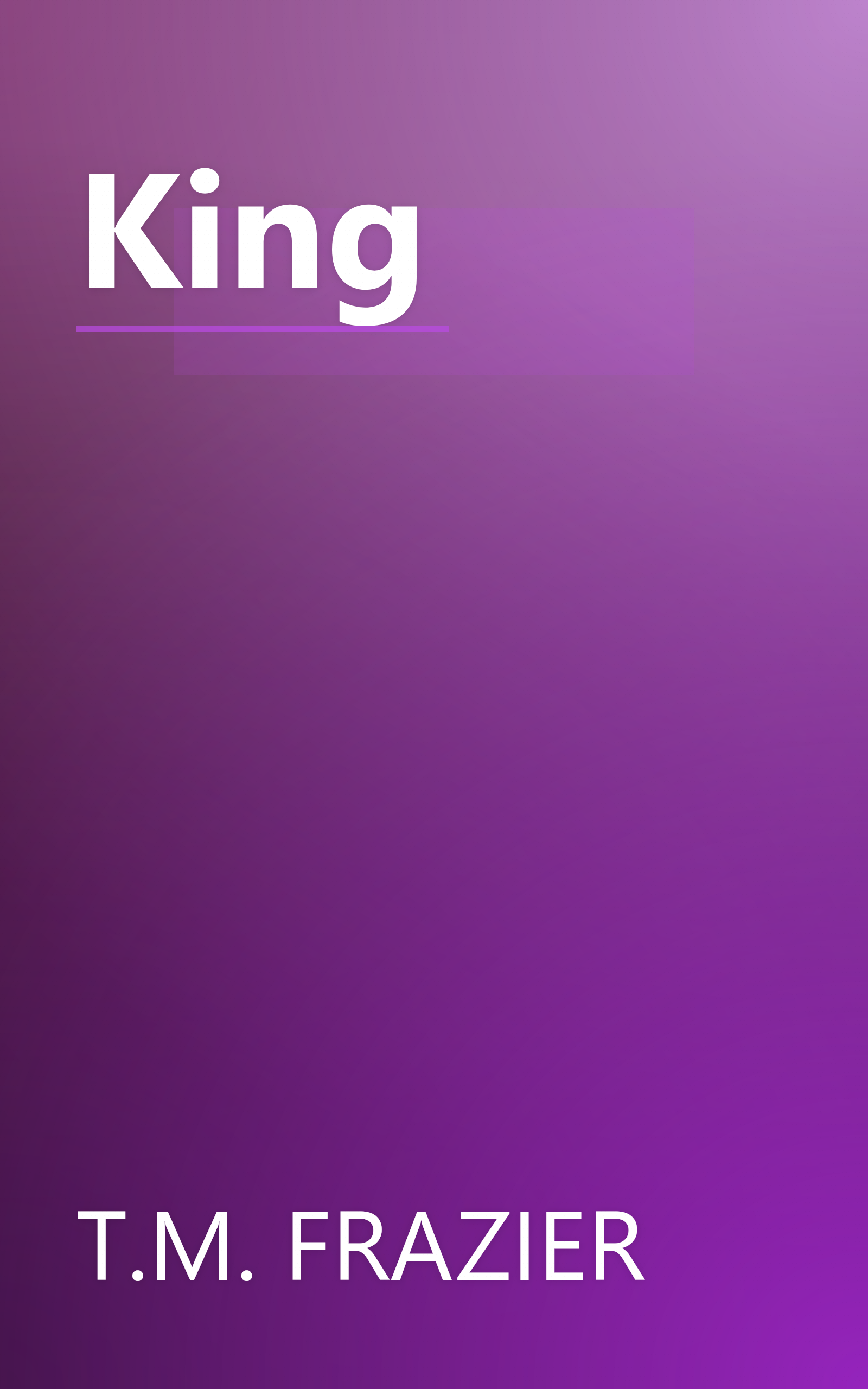 King book cover
