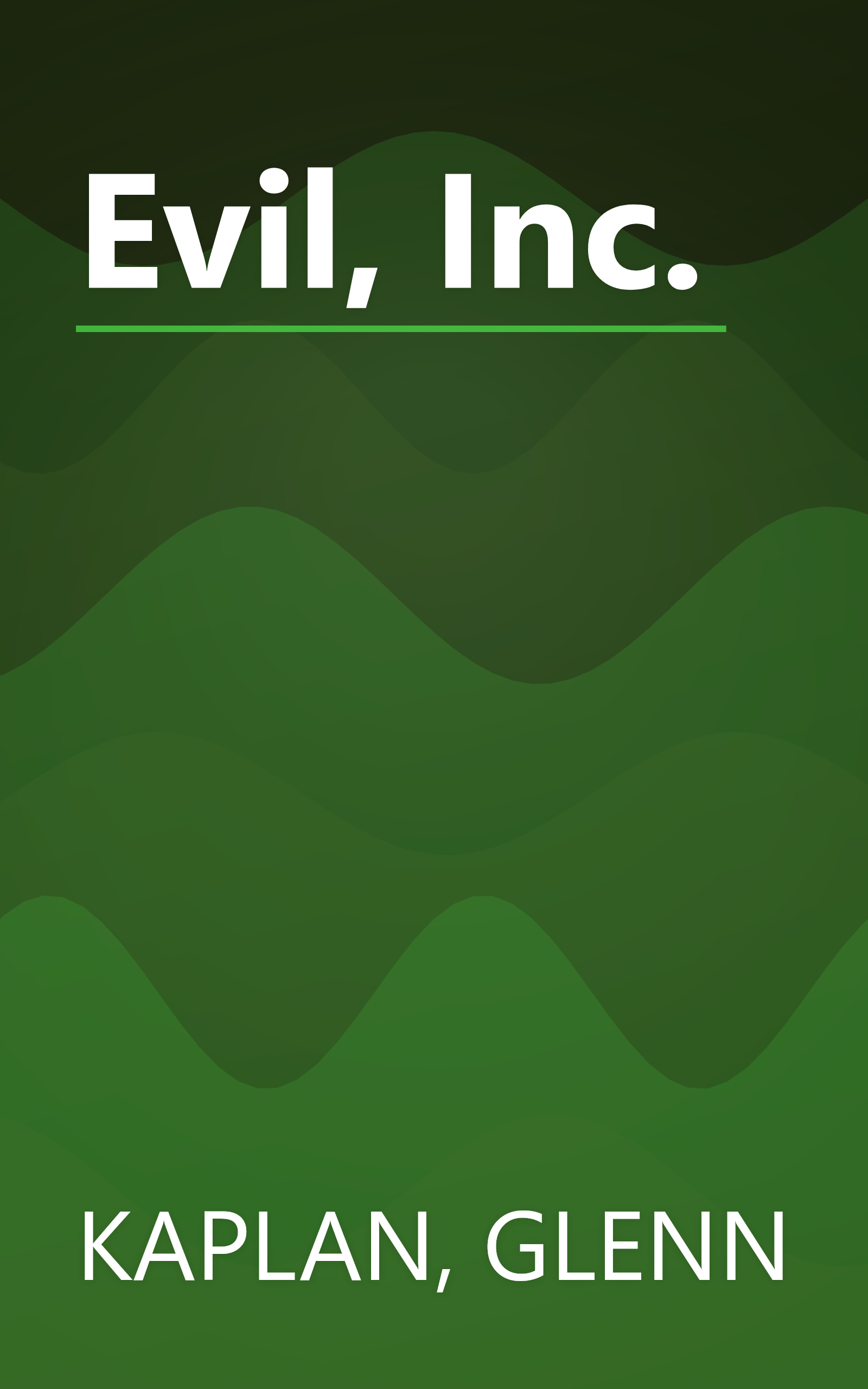 Evil, Inc. book cover