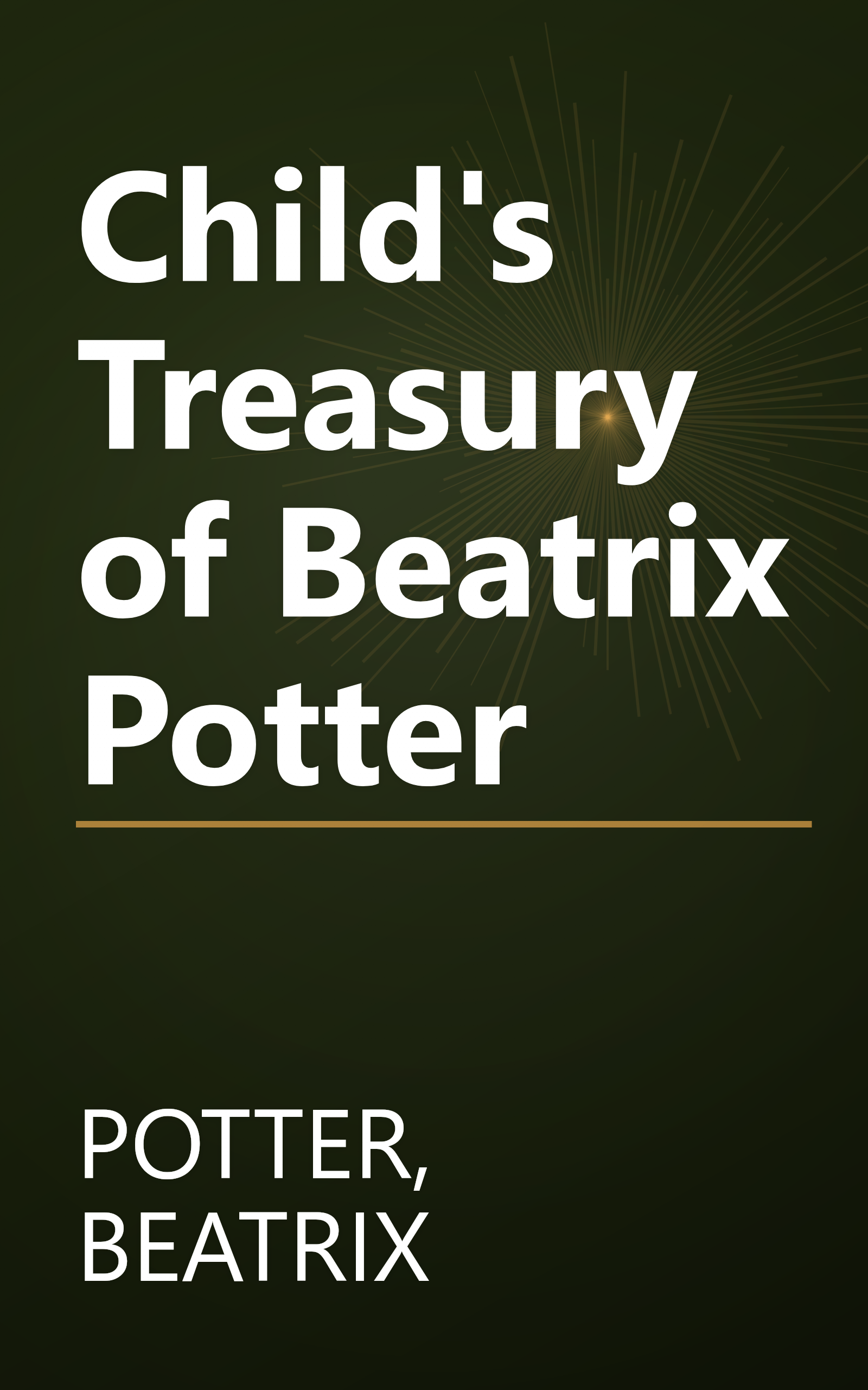 Child's Treasury of Beatrix Potter book cover
