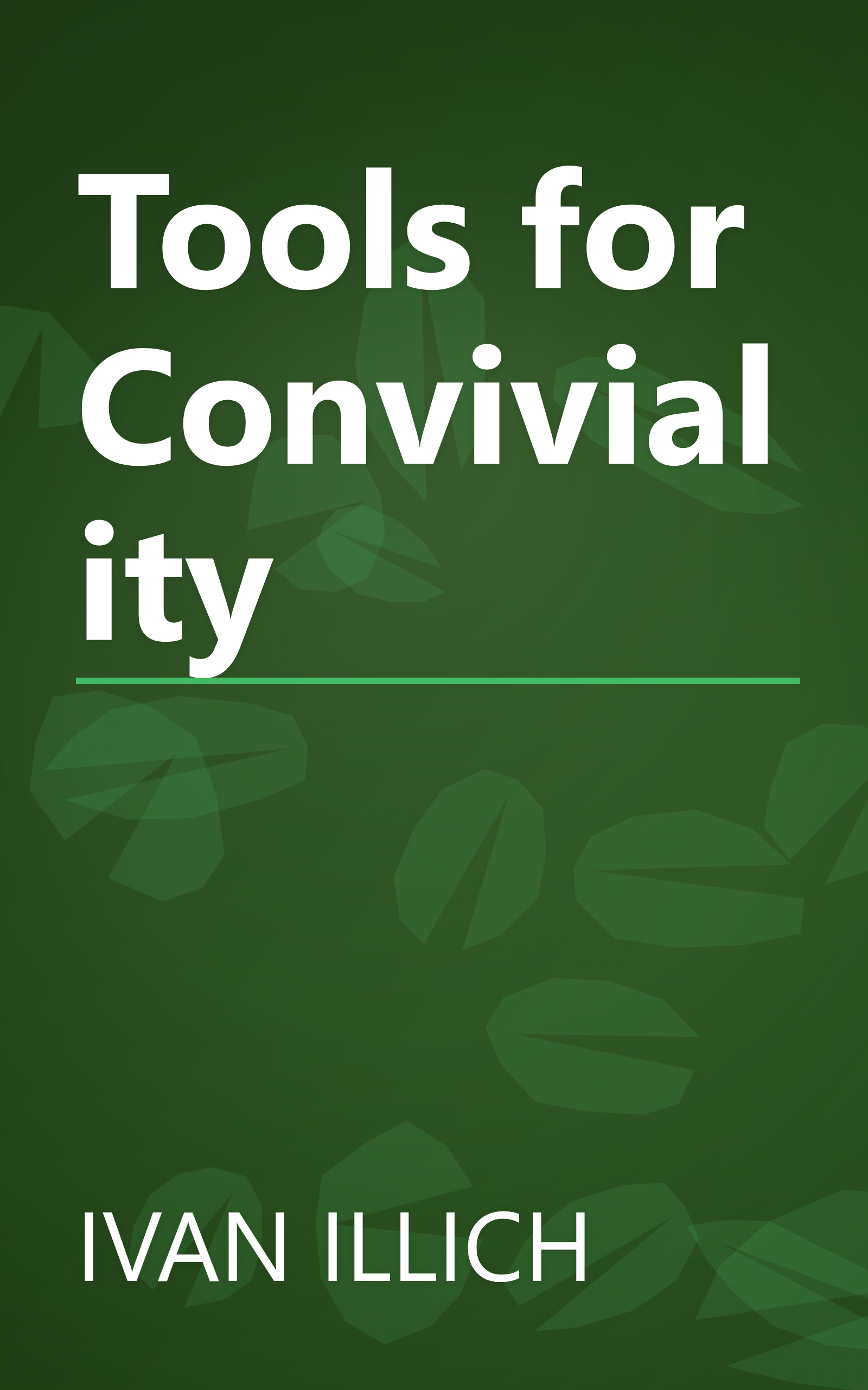 Tools for Conviviality book cover