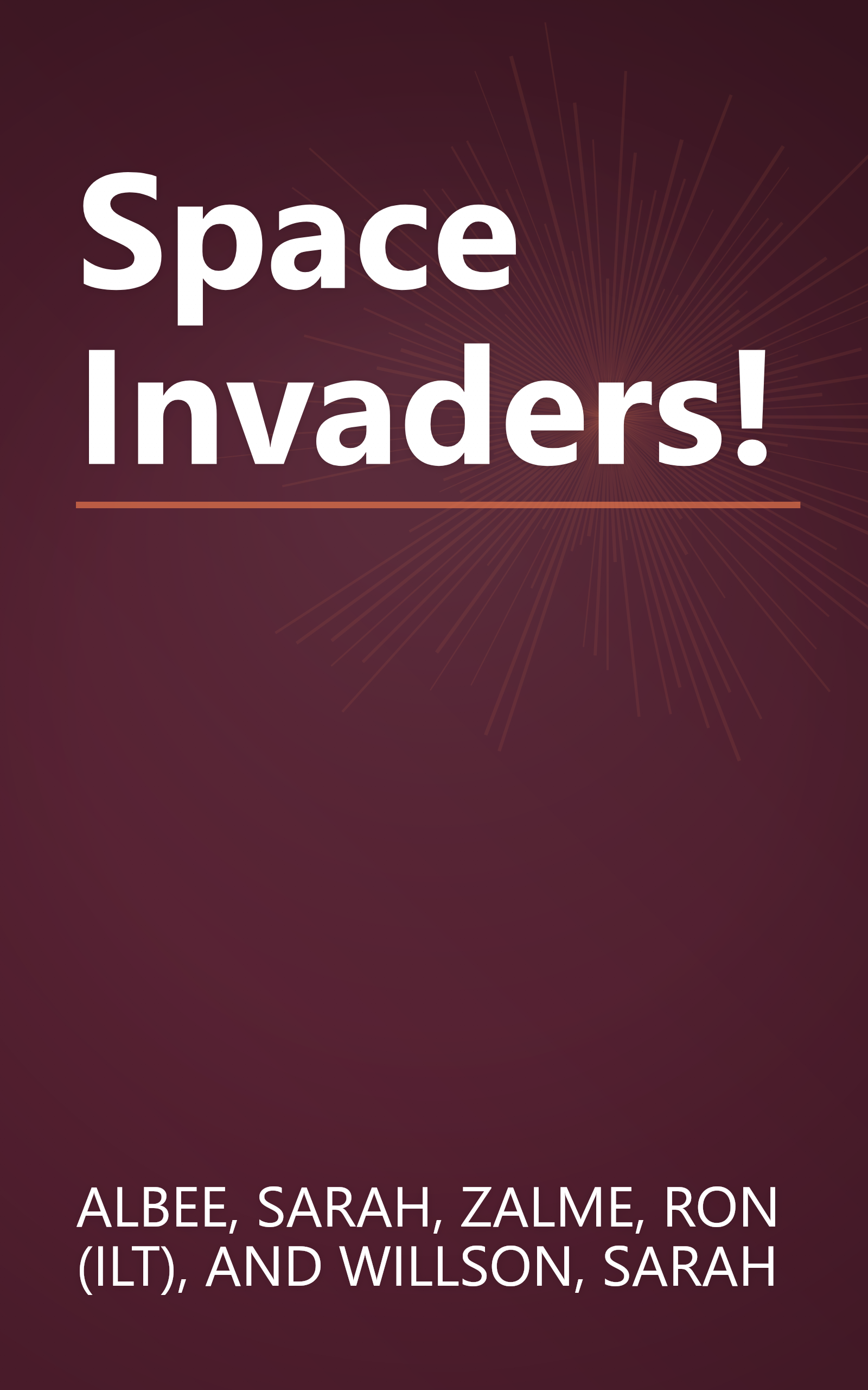 Space Invaders! book cover