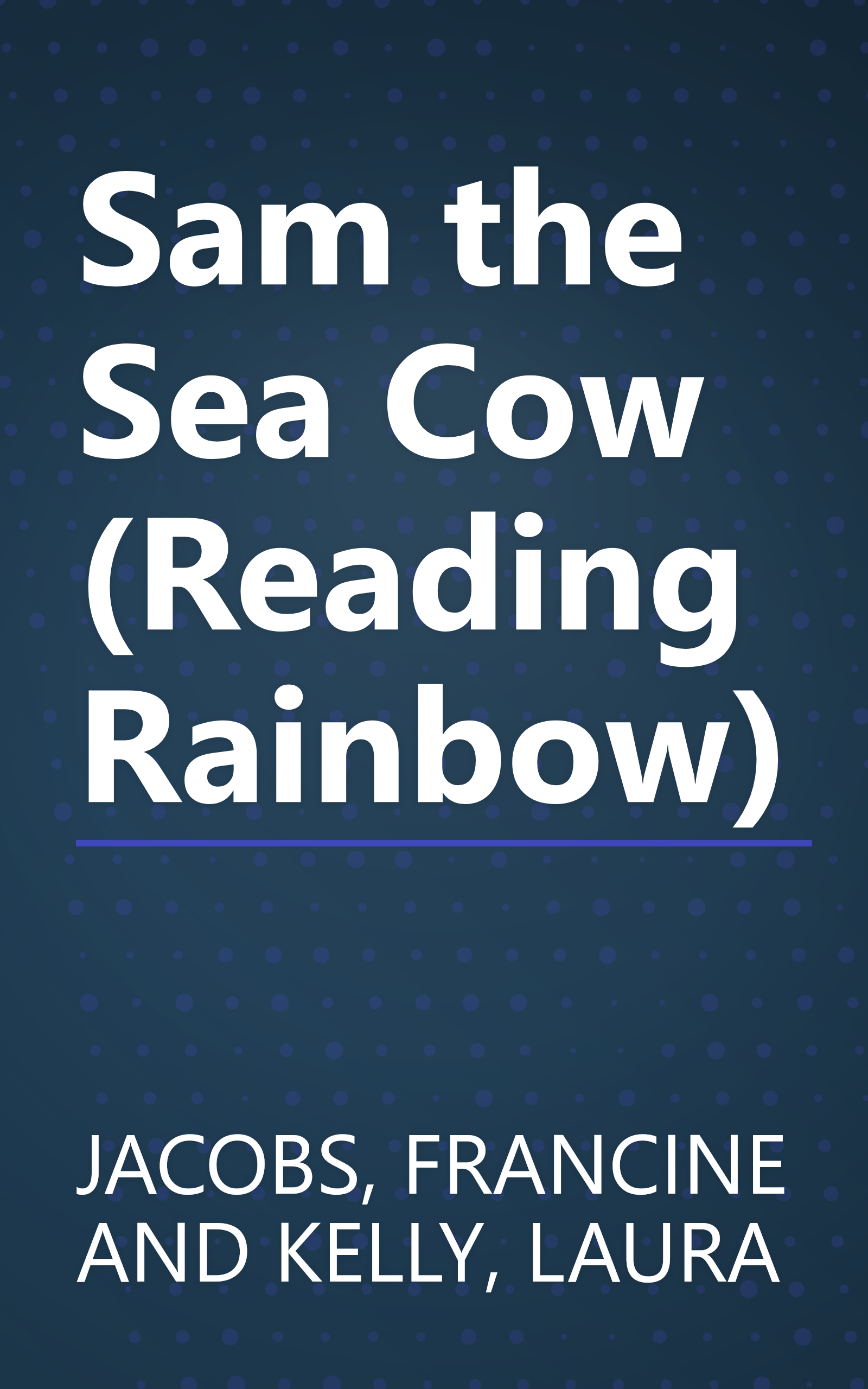 Sam the Sea Cow (Reading Rainbow) book cover