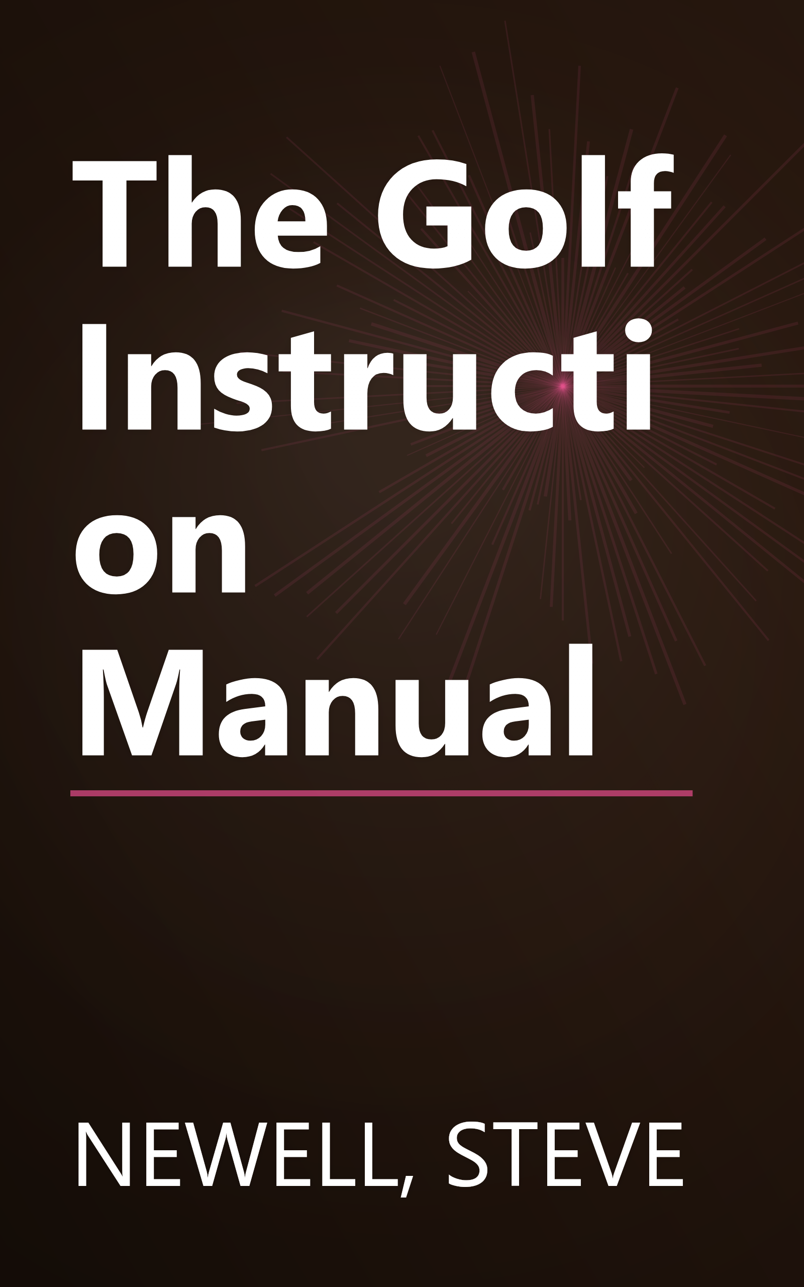 The Golf Instruction Manual book cover