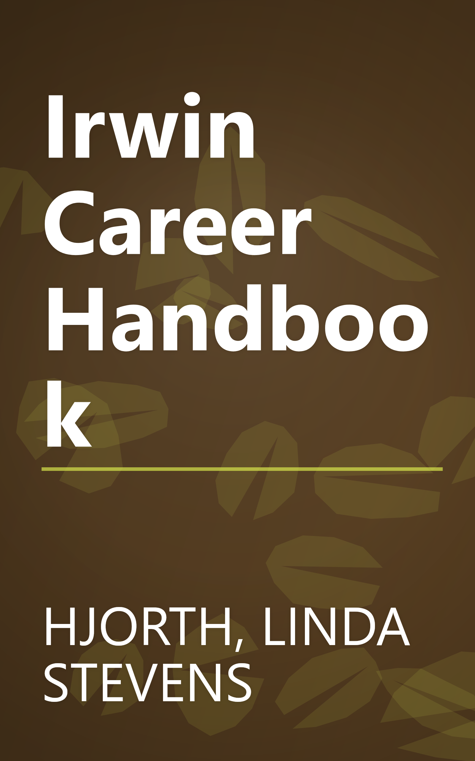 Irwin Career Handbook book cover