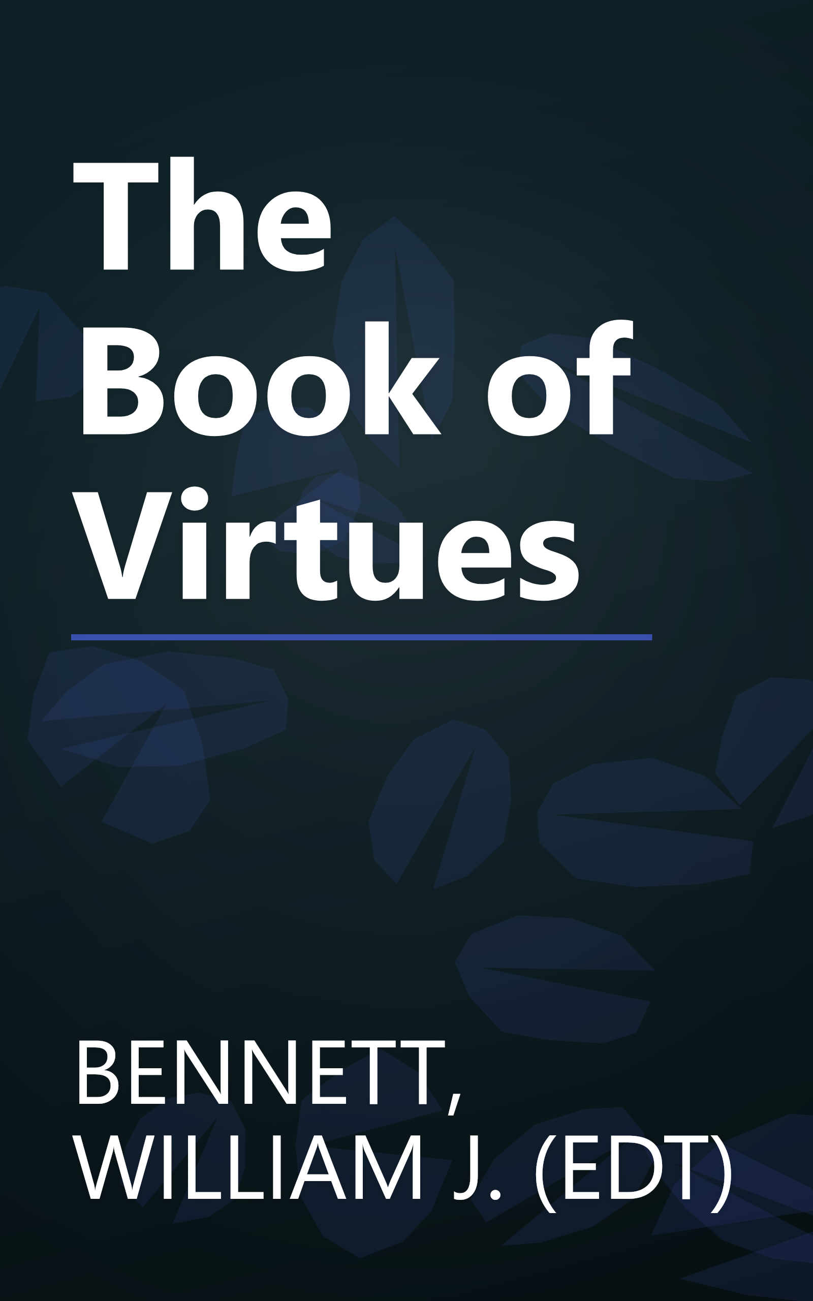 The Book of Virtues book cover