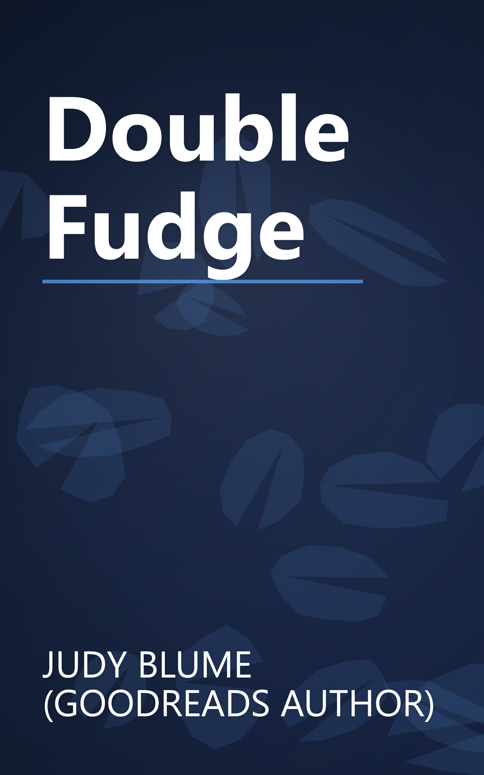 Double Fudge book cover