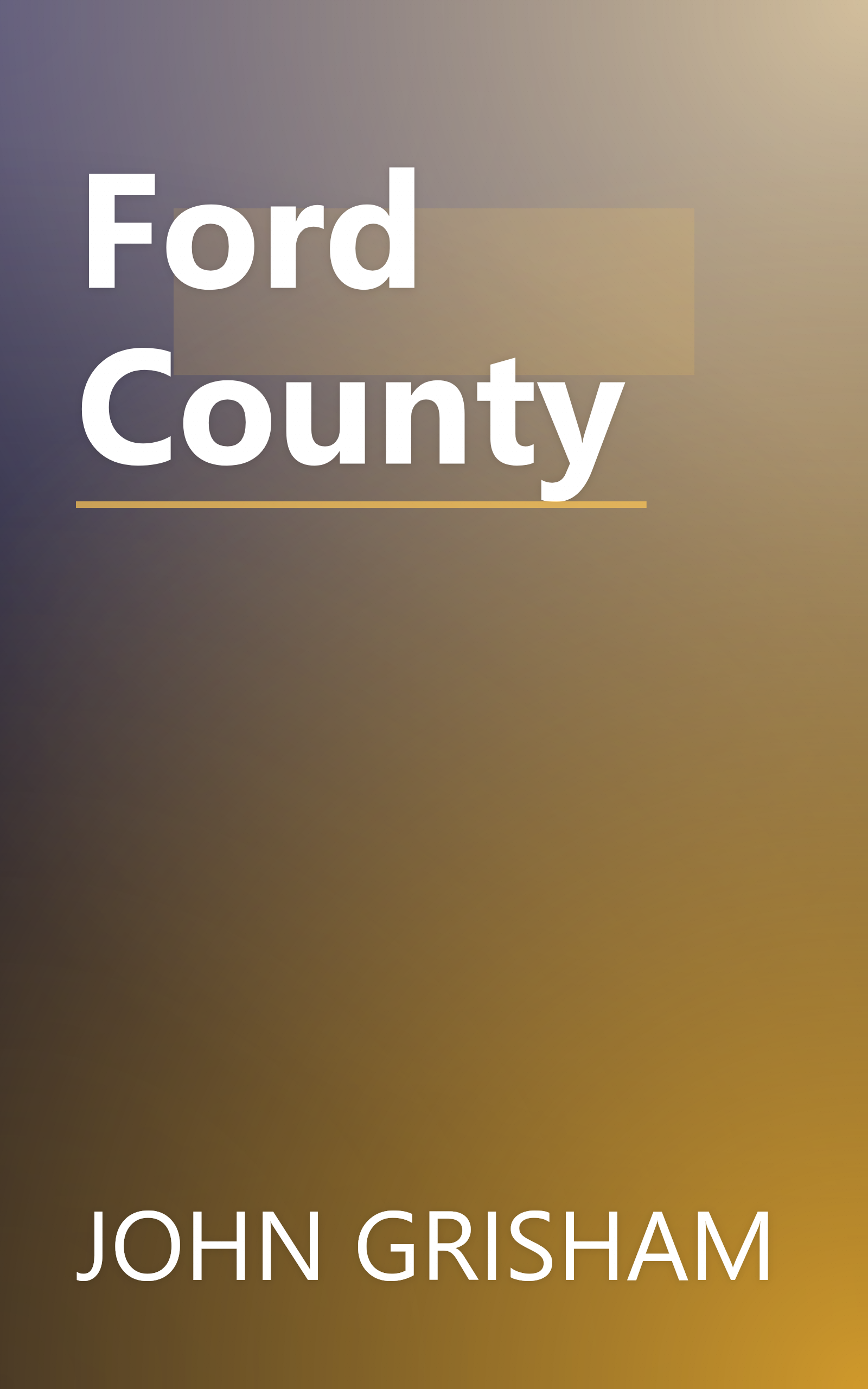 Ford County book cover