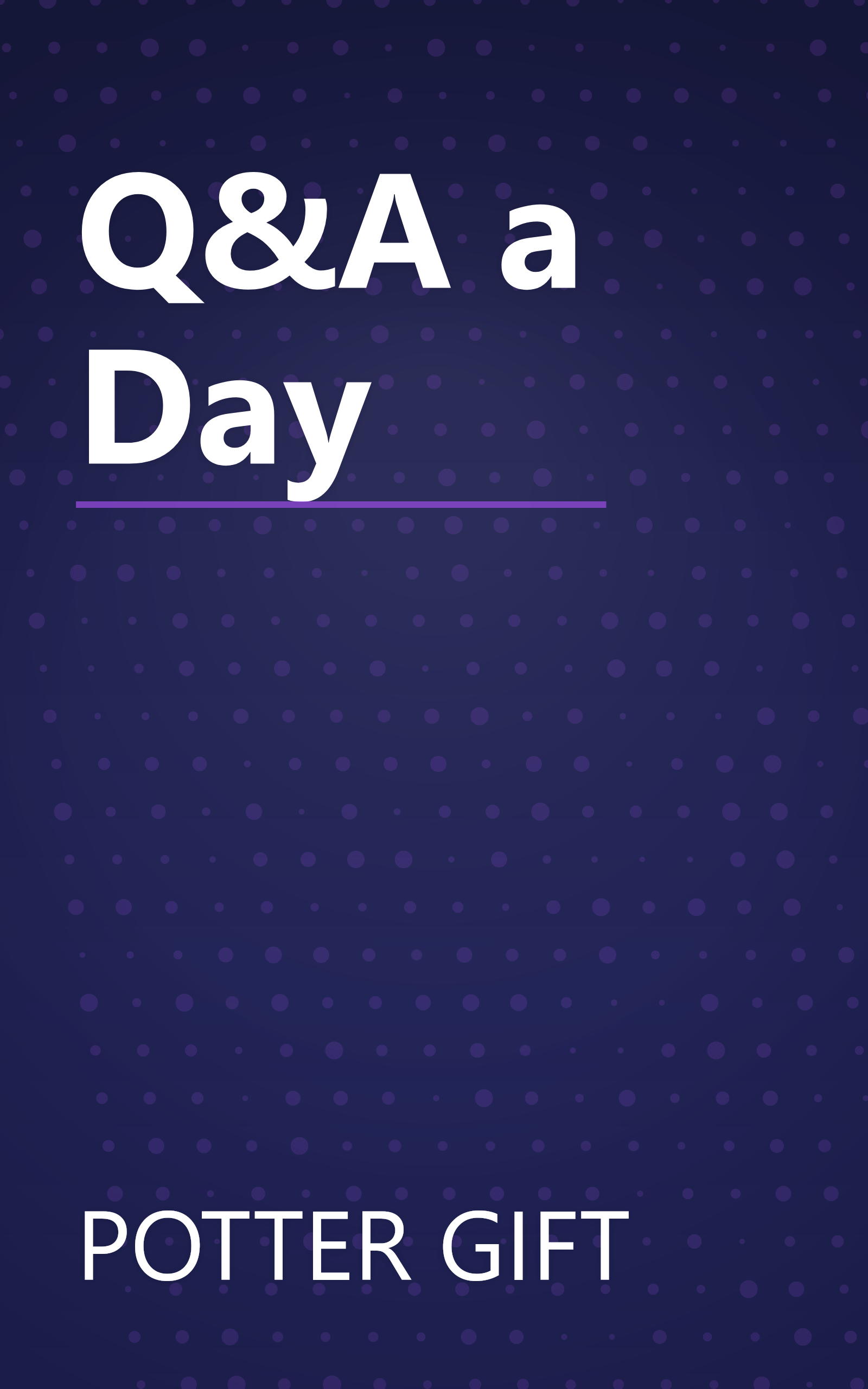 Q&A a Day book cover