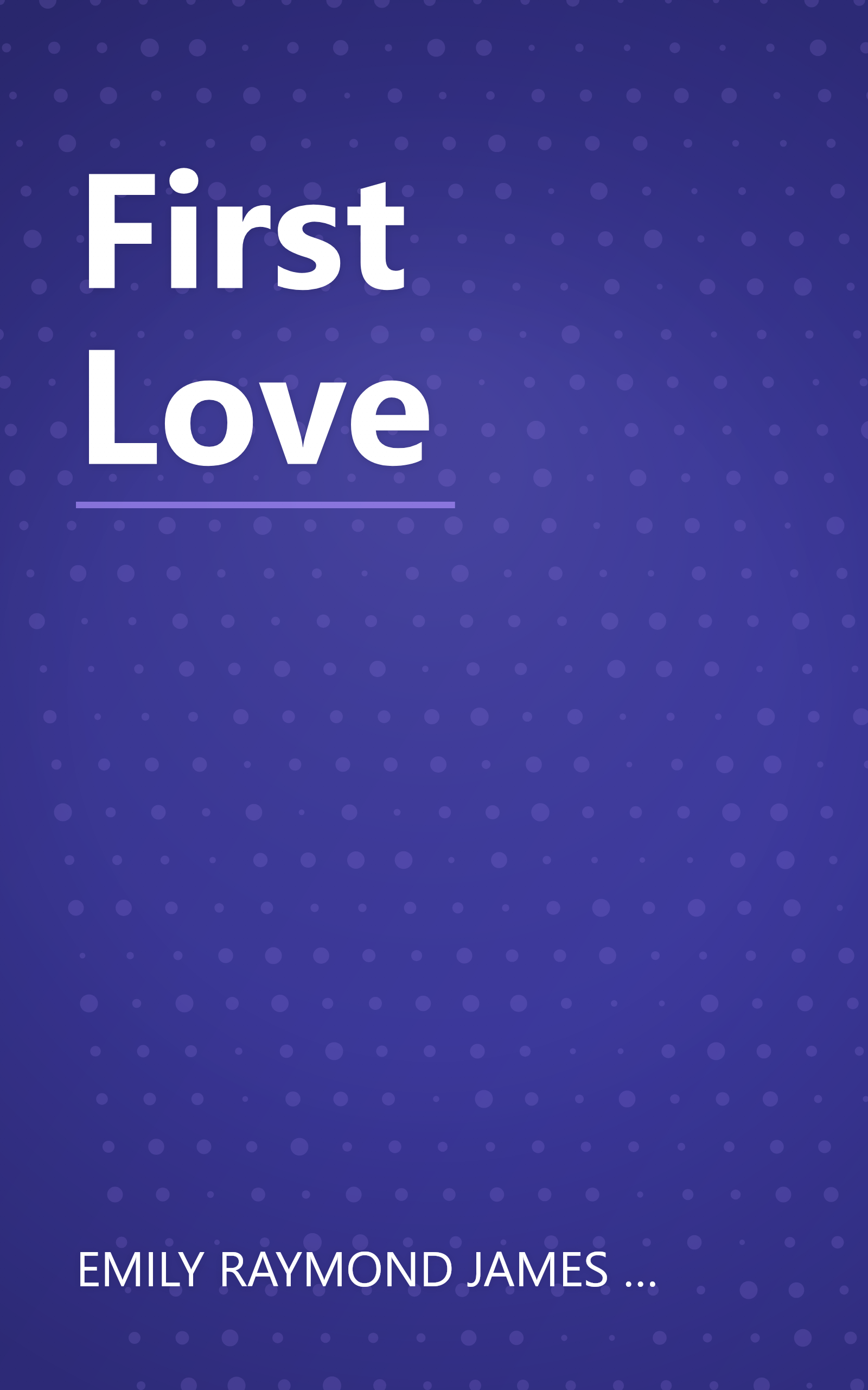 First Love book cover