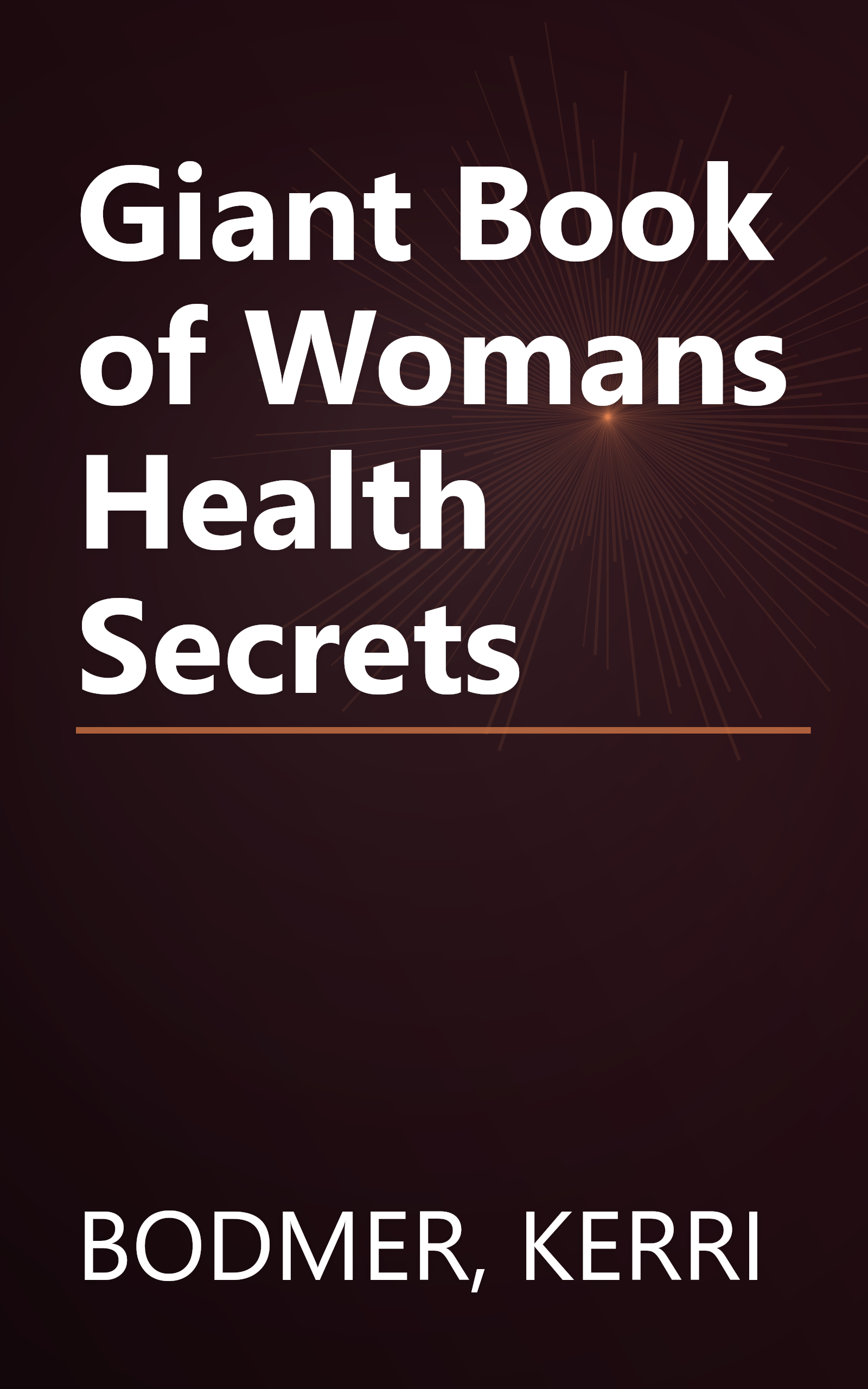 Giant Book of Womans Health Secrets book cover