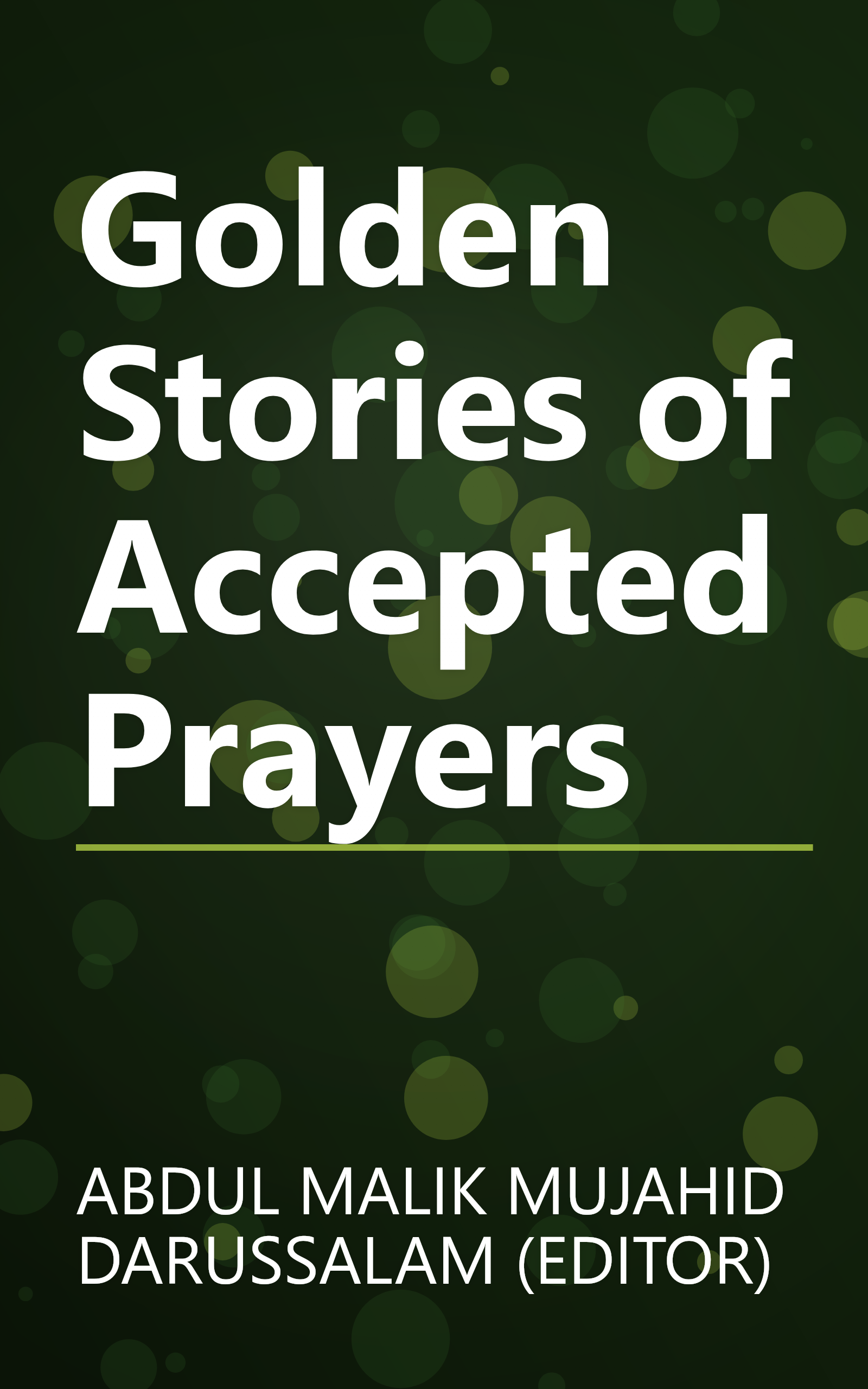 Golden Stories of Accepted Prayers book cover