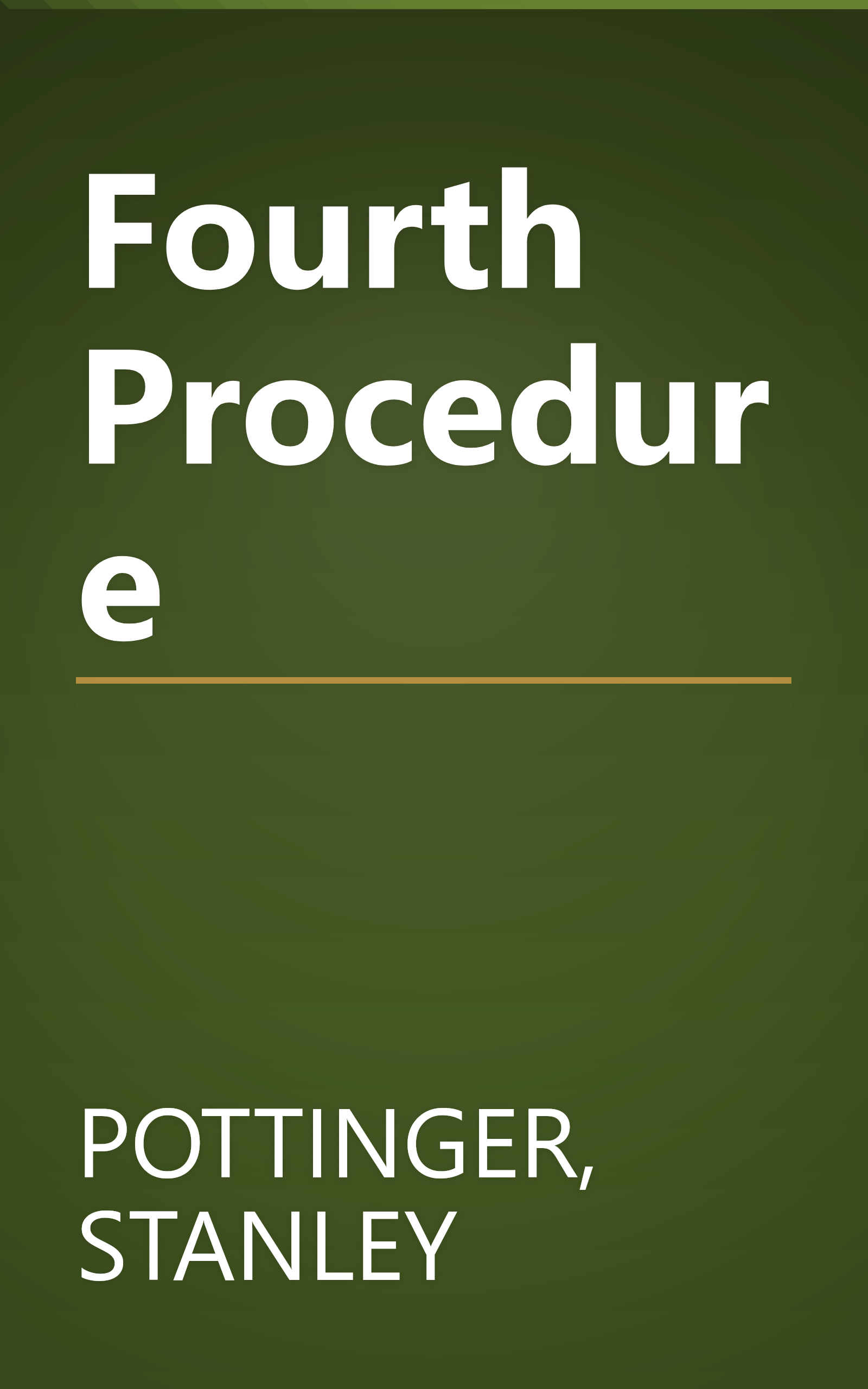 Fourth Procedure book cover