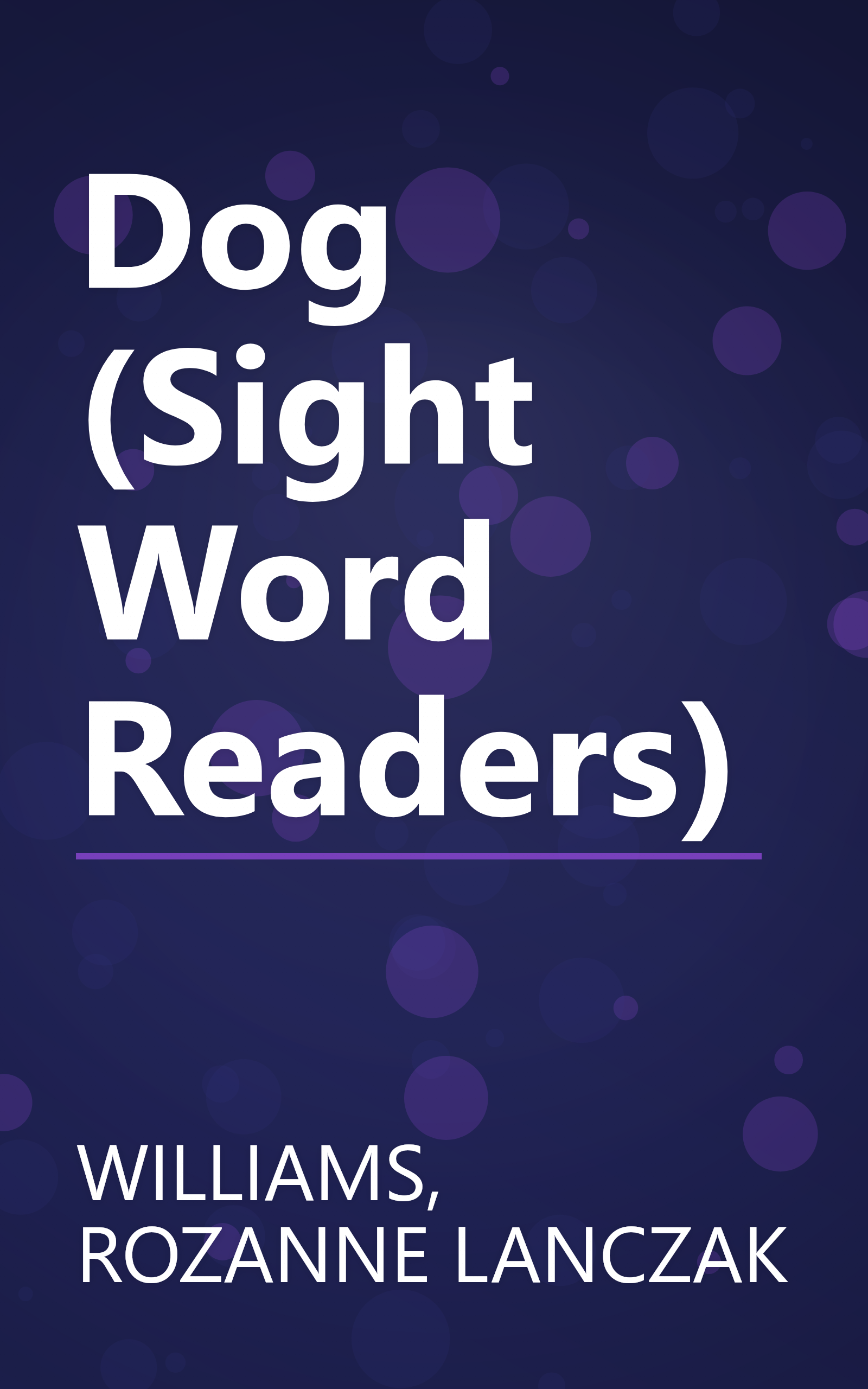 Dog (Sight Word Readers) book cover
