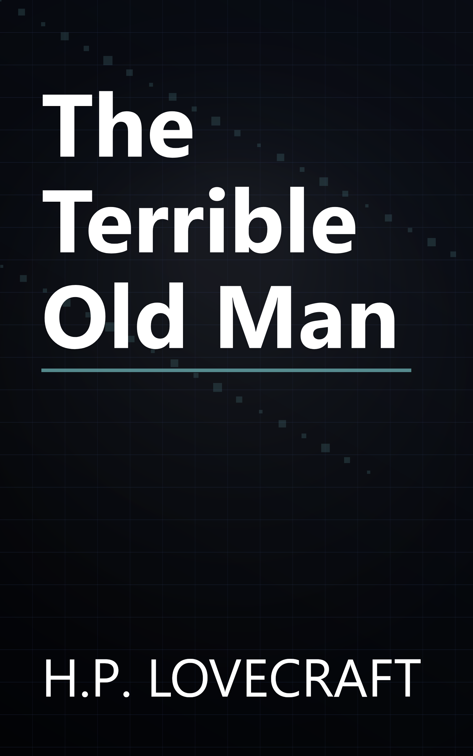 The Terrible Old Man book cover