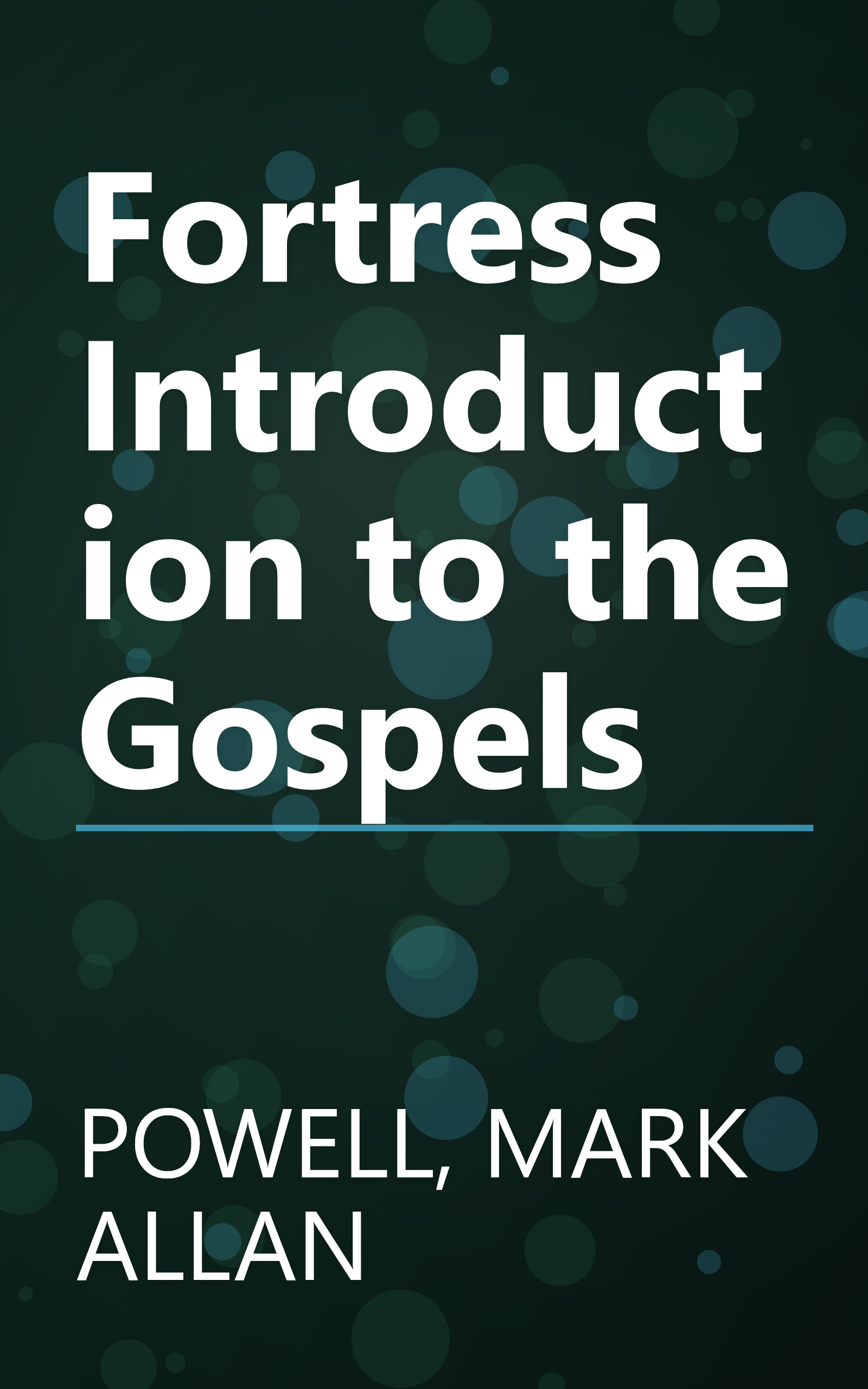 Fortress Introduction to the Gospels book cover