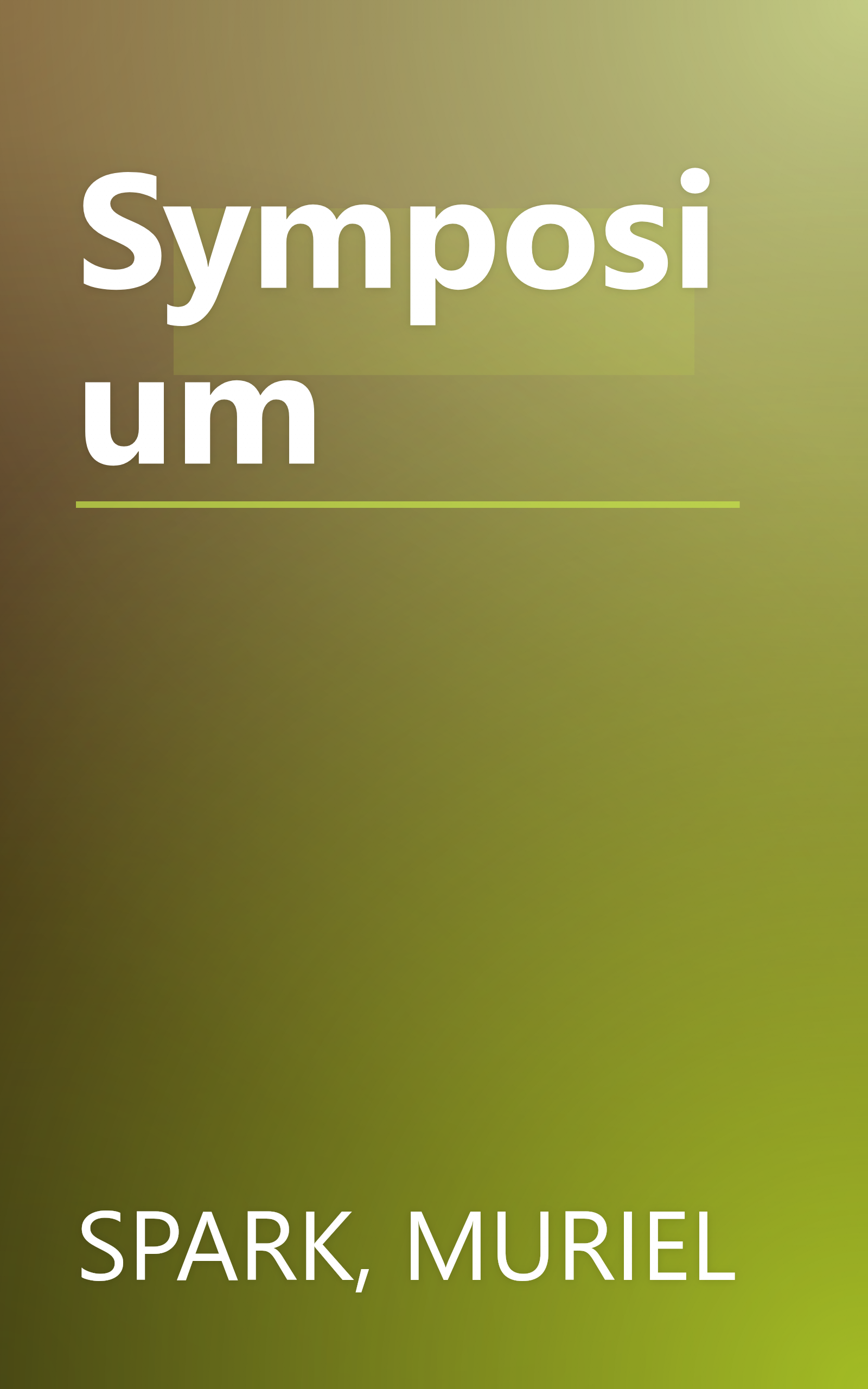 Symposium book cover