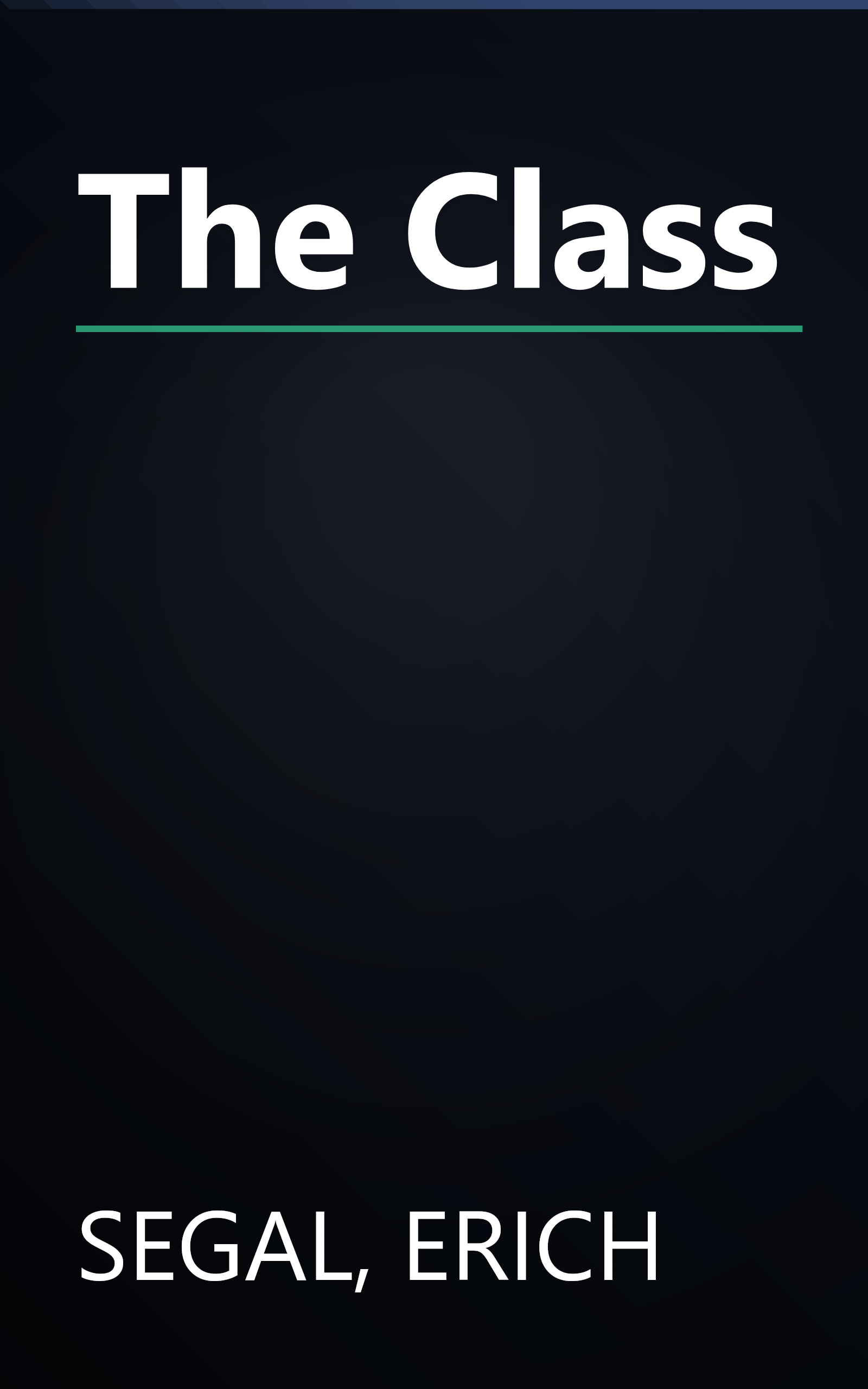 The Class book cover