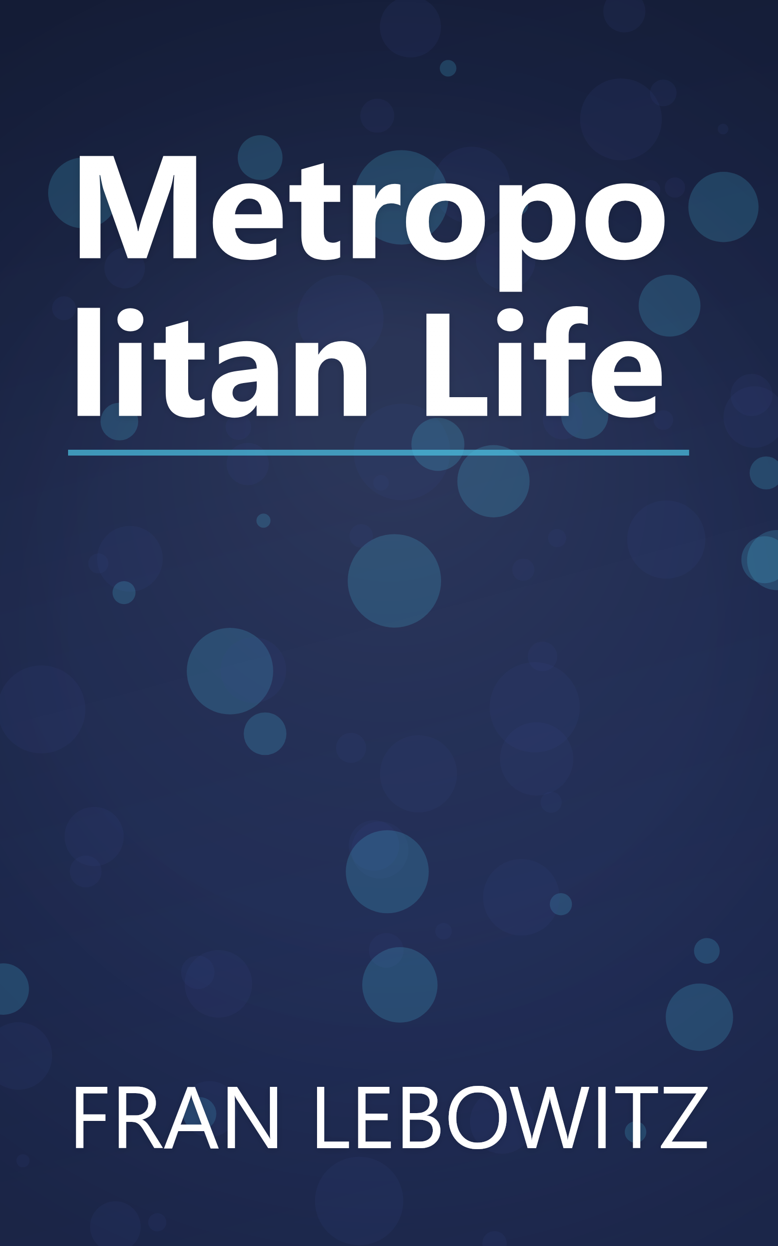 Metropolitan Life book cover