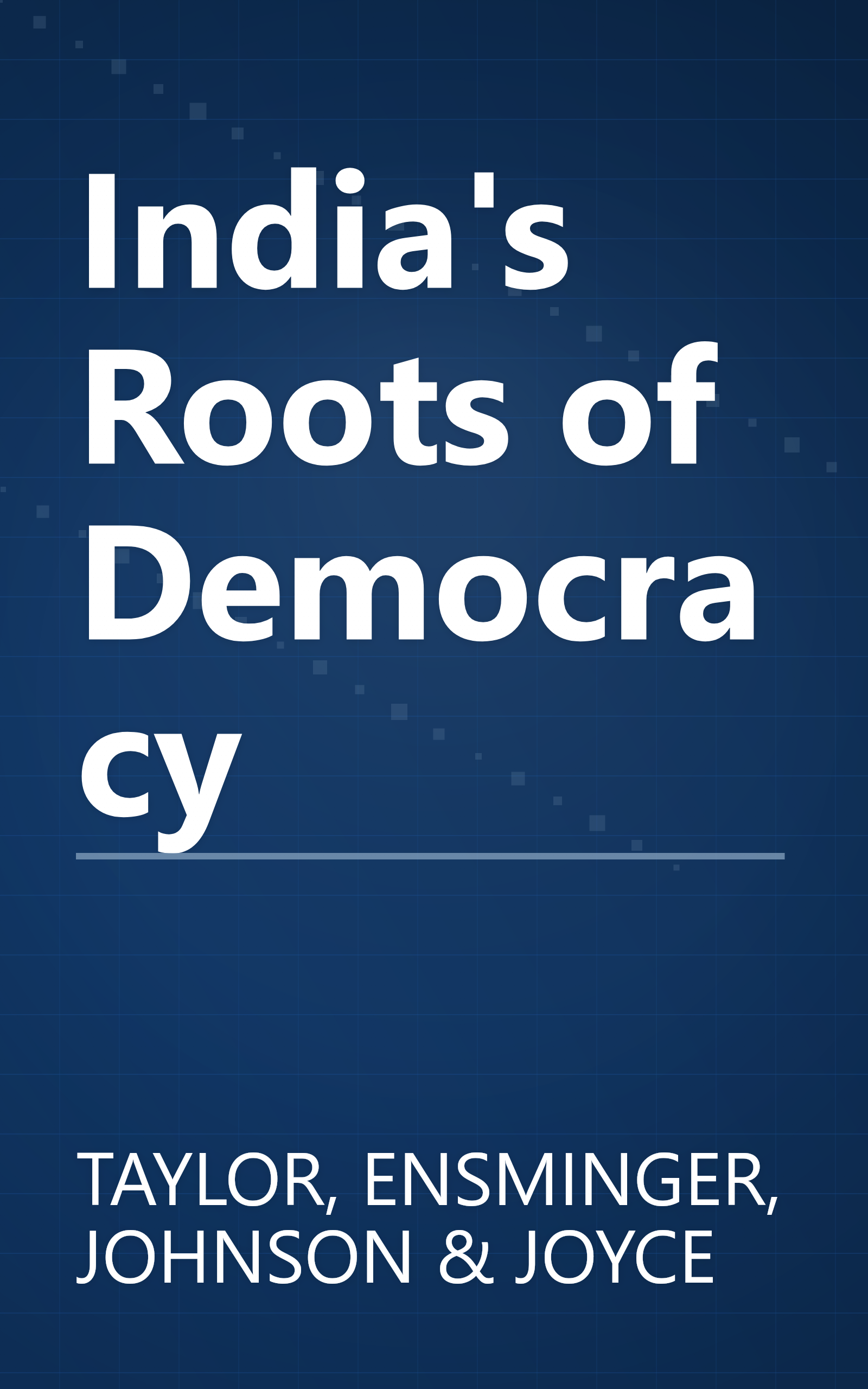 India's Roots of Democracy book cover