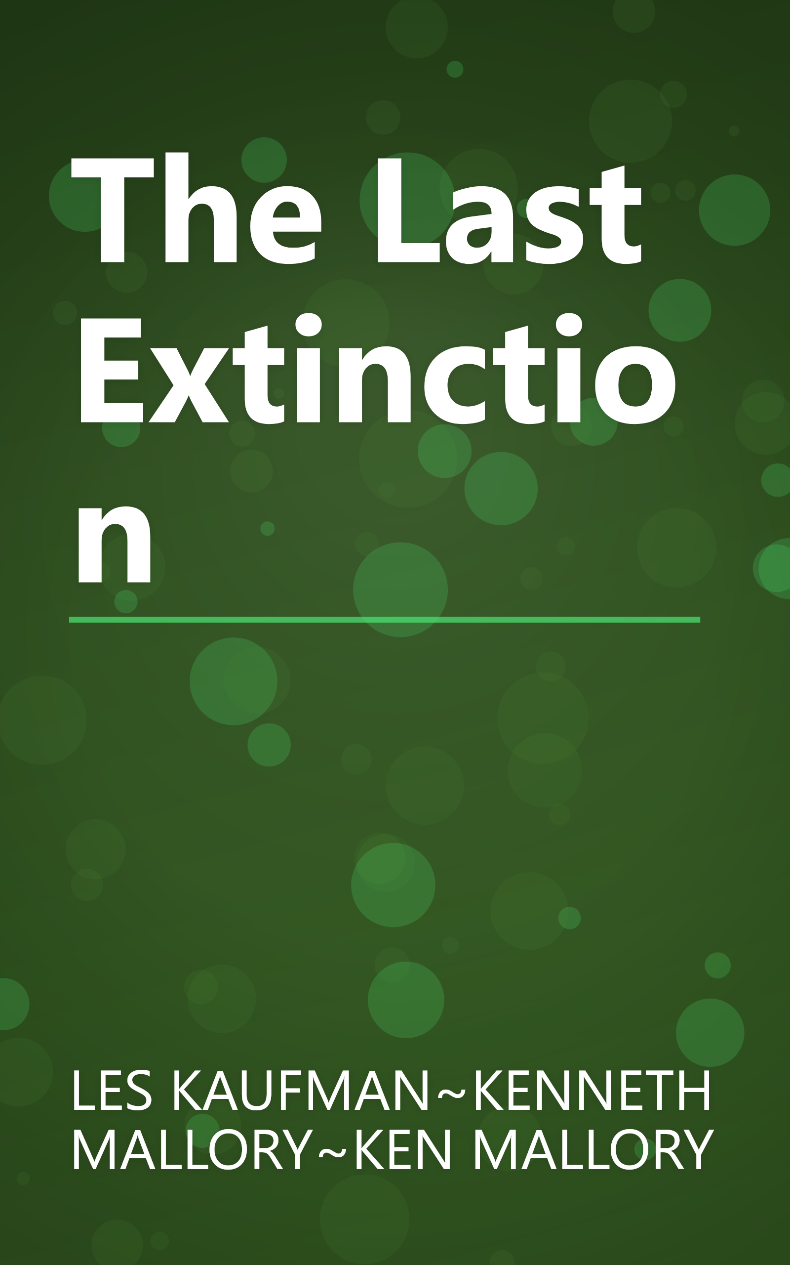 The Last Extinction book cover