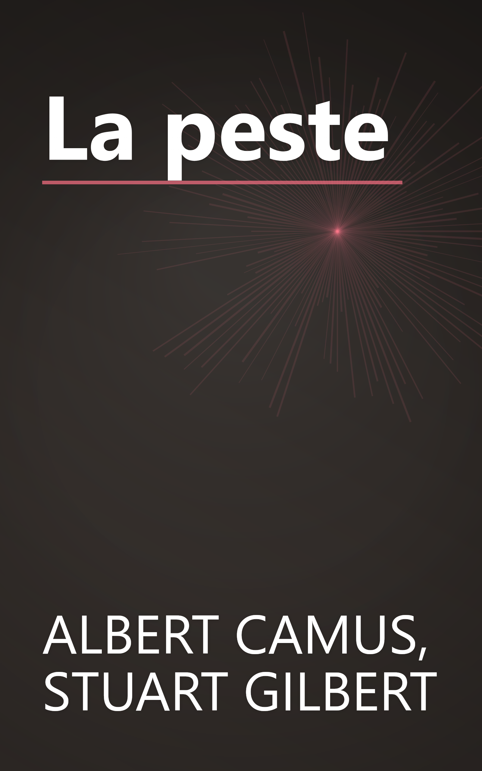 La peste book cover