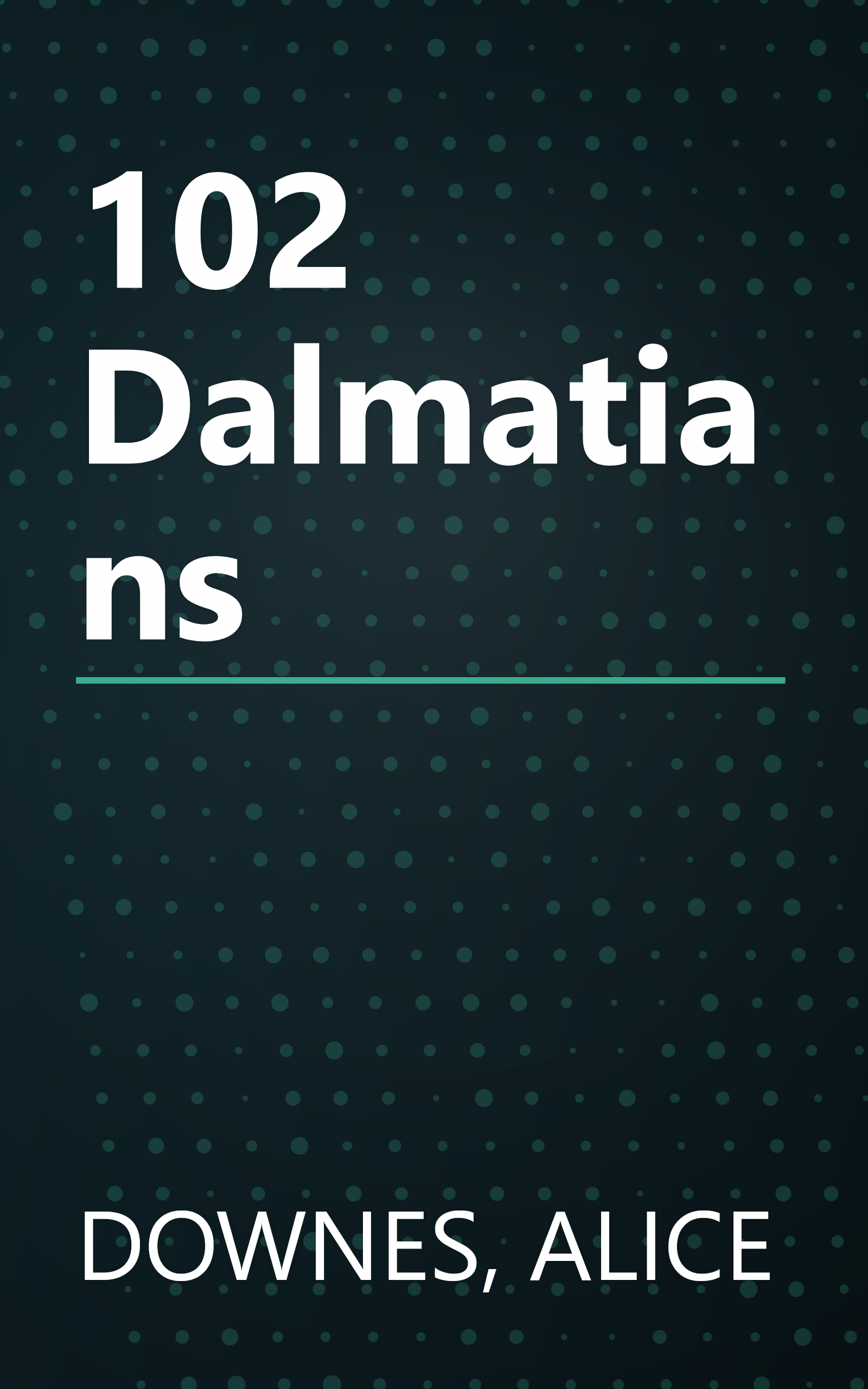 102 Dalmatians book cover