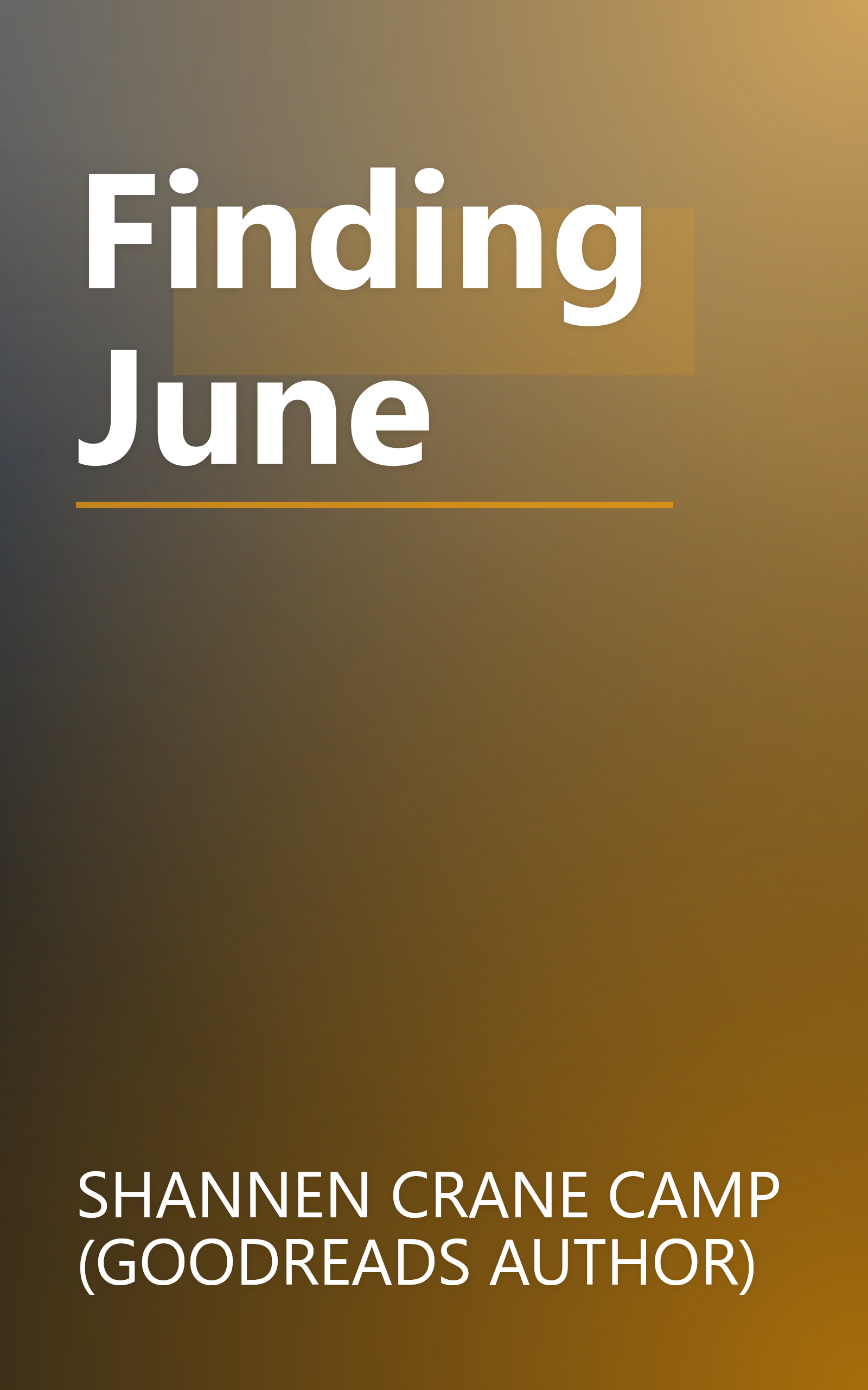 Finding June book cover