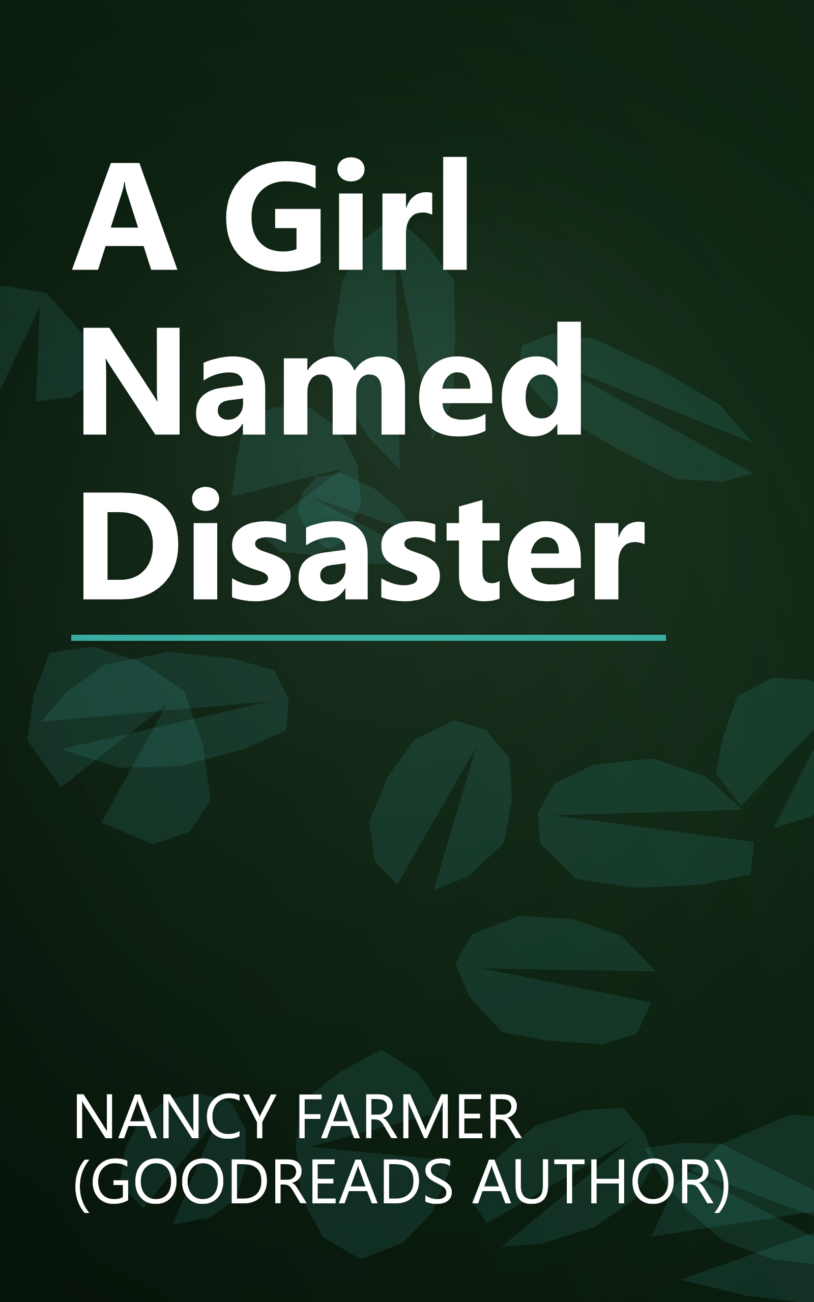 A Girl Named Disaster book cover