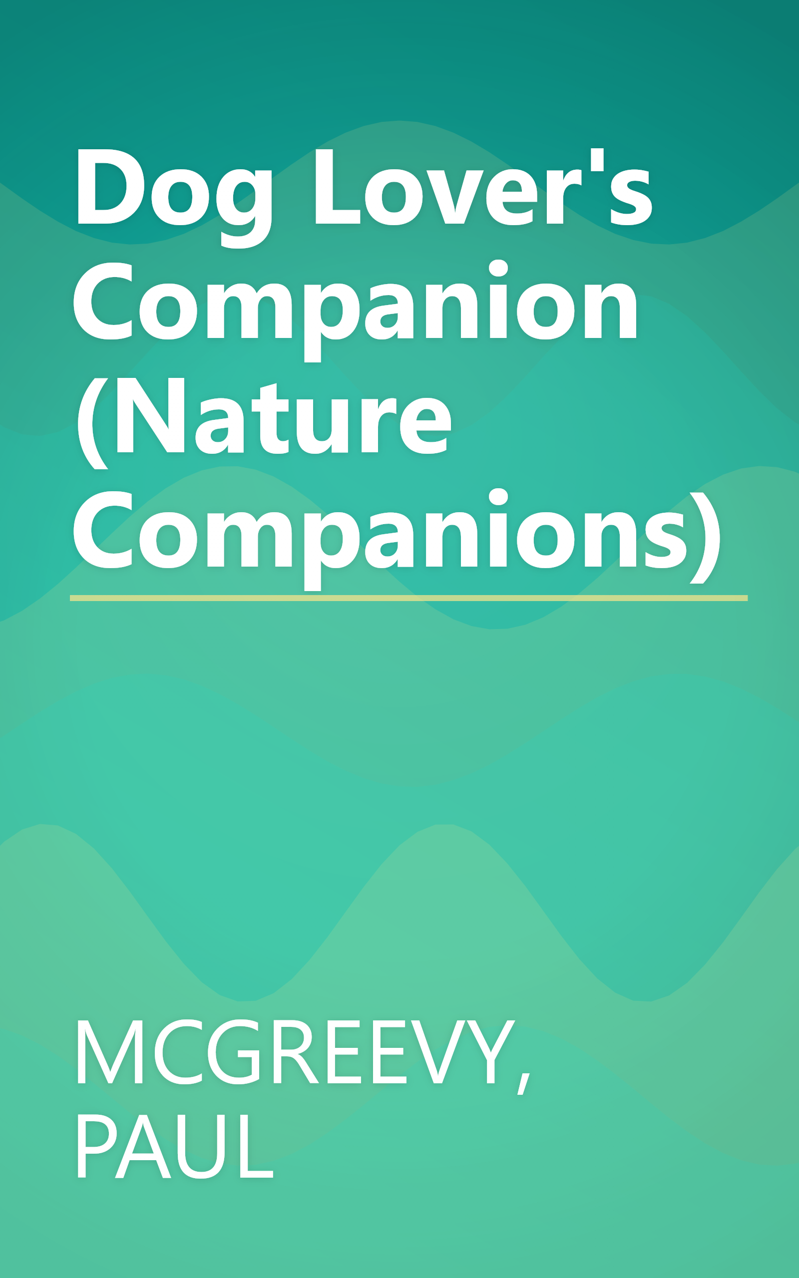 Dog Lover's Companion (Nature Companions) book cover