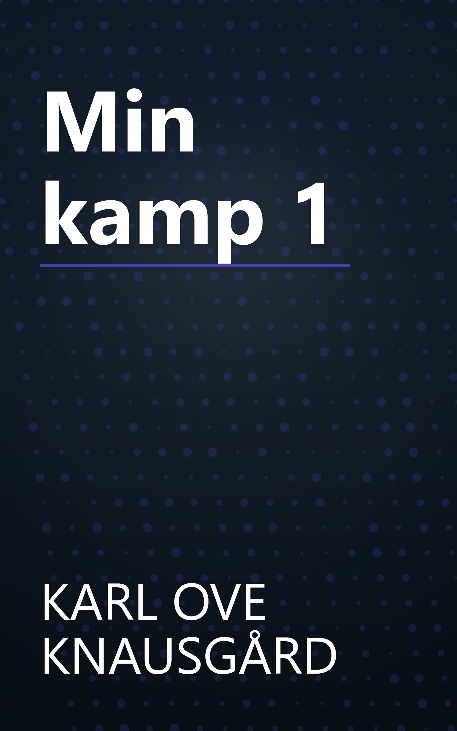 Min kamp 1 book cover