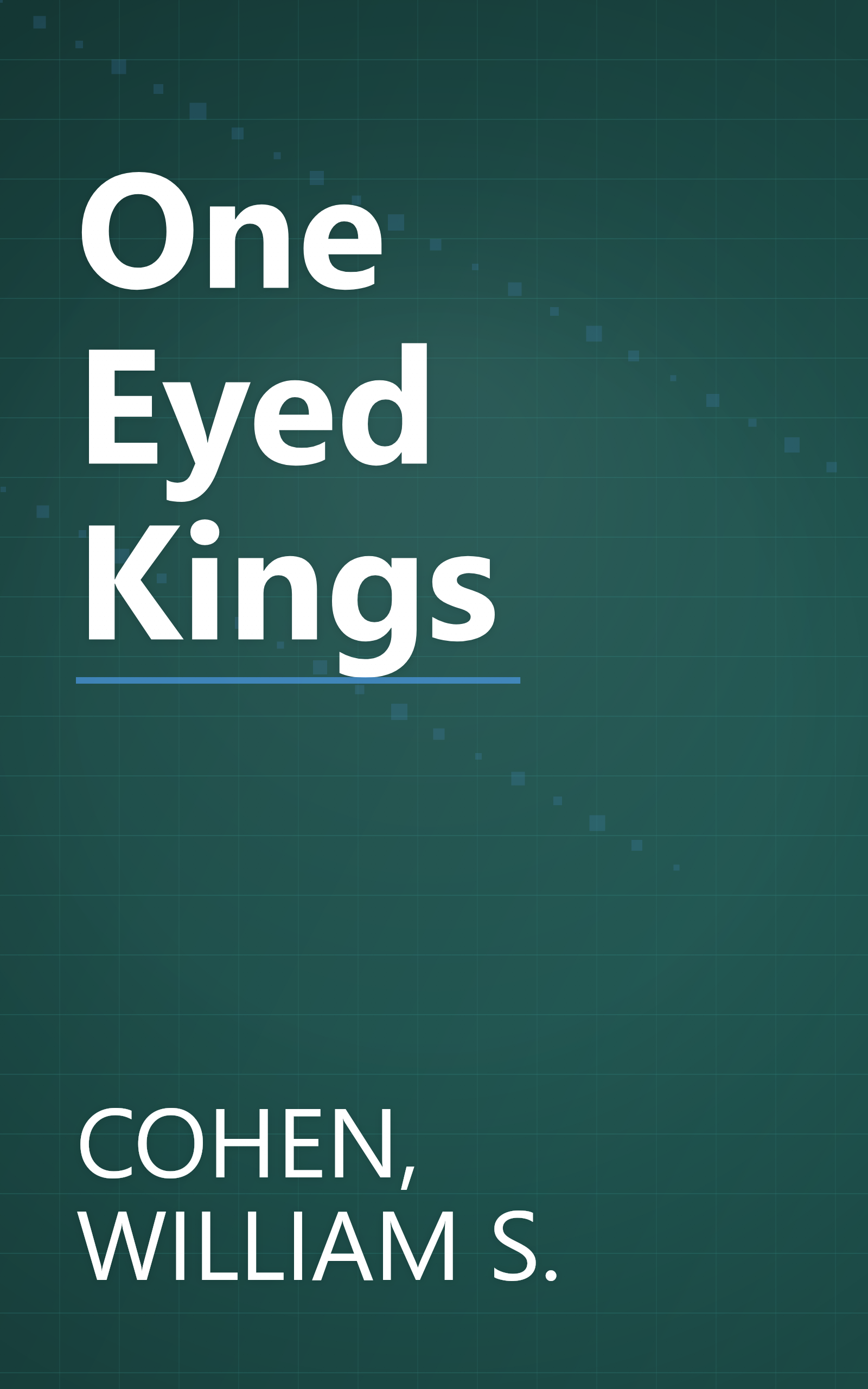 One Eyed Kings book cover