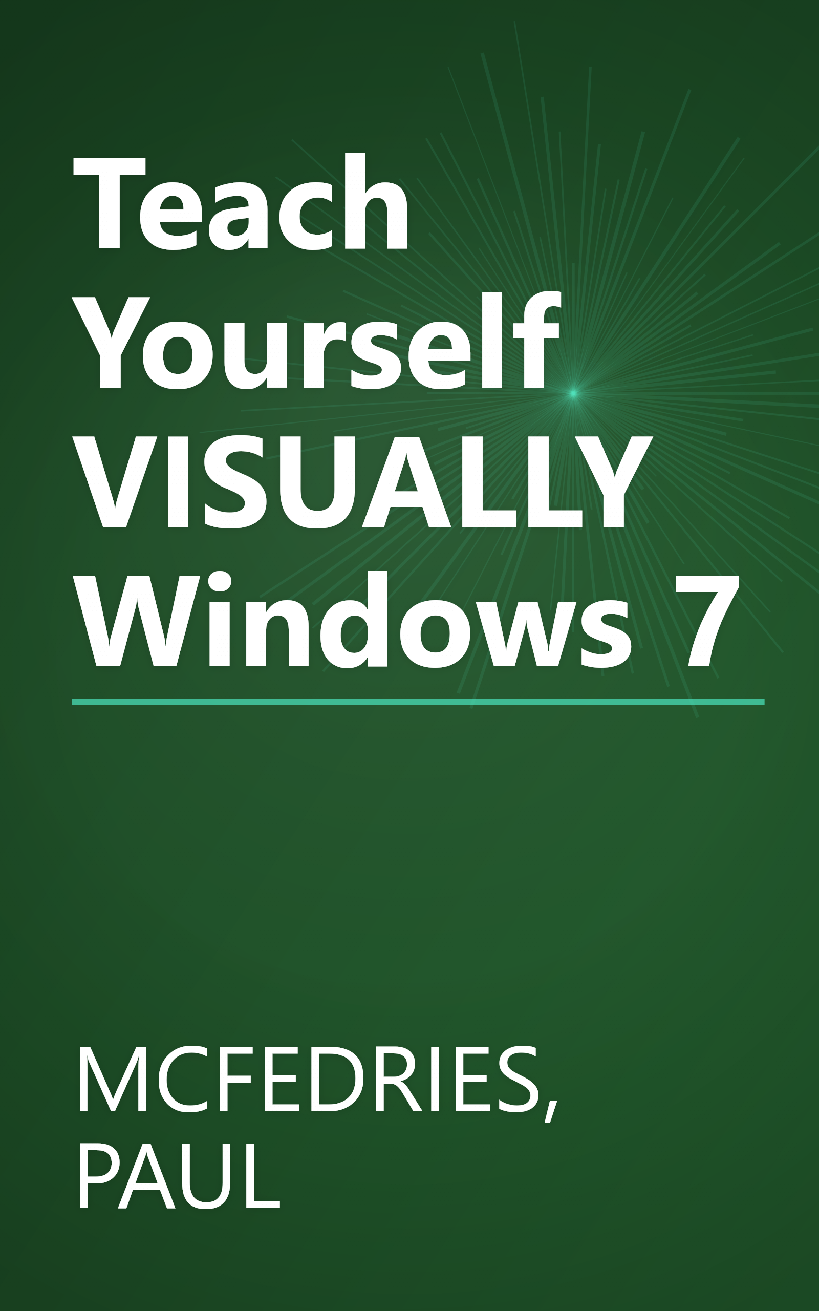 Teach Yourself VISUALLY Windows 7 book cover